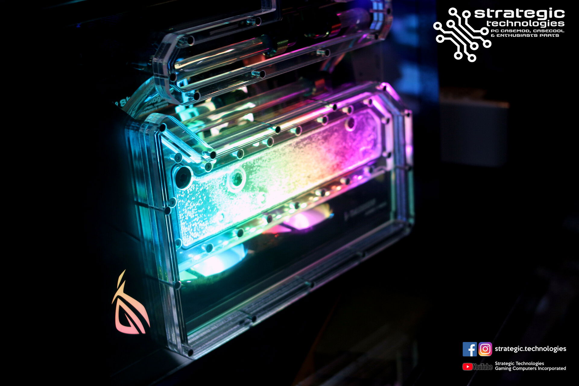 ASUS ROG Z11 custom hard line liquid cooled » builds.gg