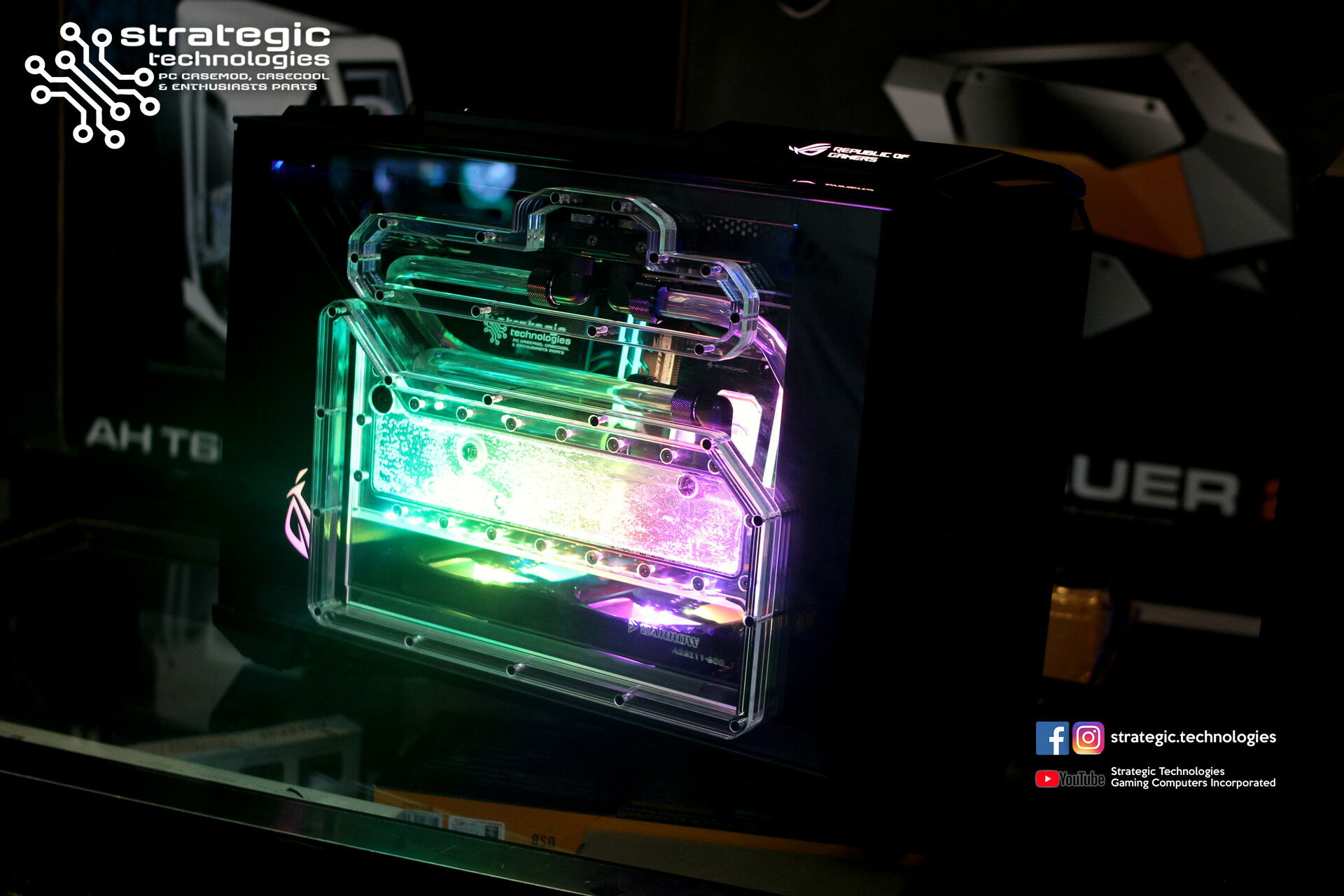 ASUS ROG Z11 custom hard line liquid cooled » builds.gg