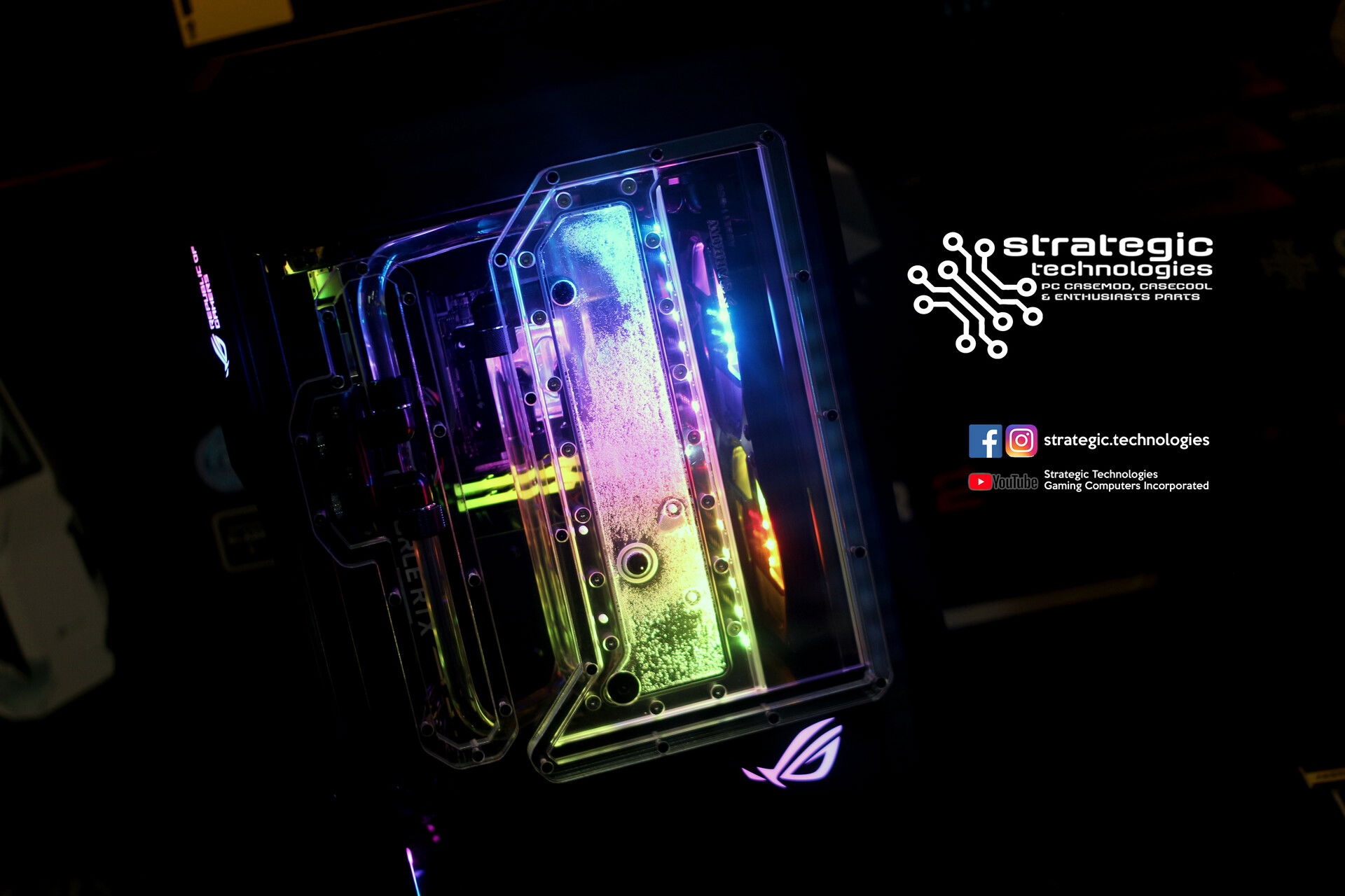 ASUS ROG Z11 custom hard line liquid cooled » builds.gg
