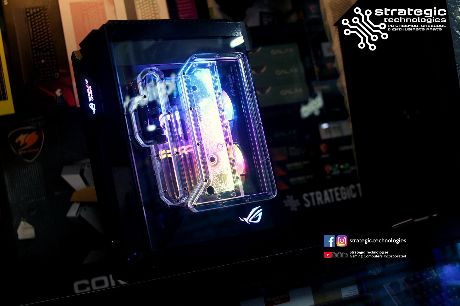 ASUS ROG Z11 custom hard line liquid cooled » builds.gg