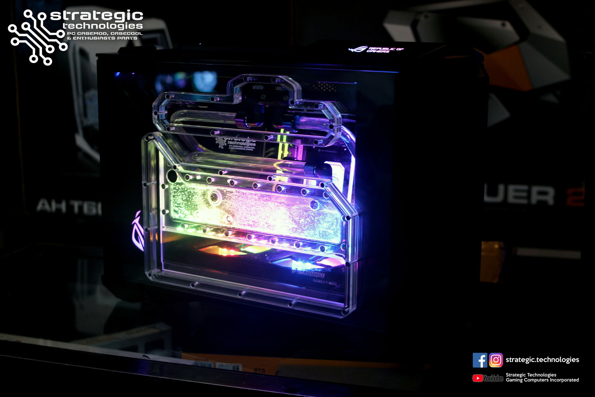 ASUS ROG Z11 custom hard line liquid cooled » builds.gg