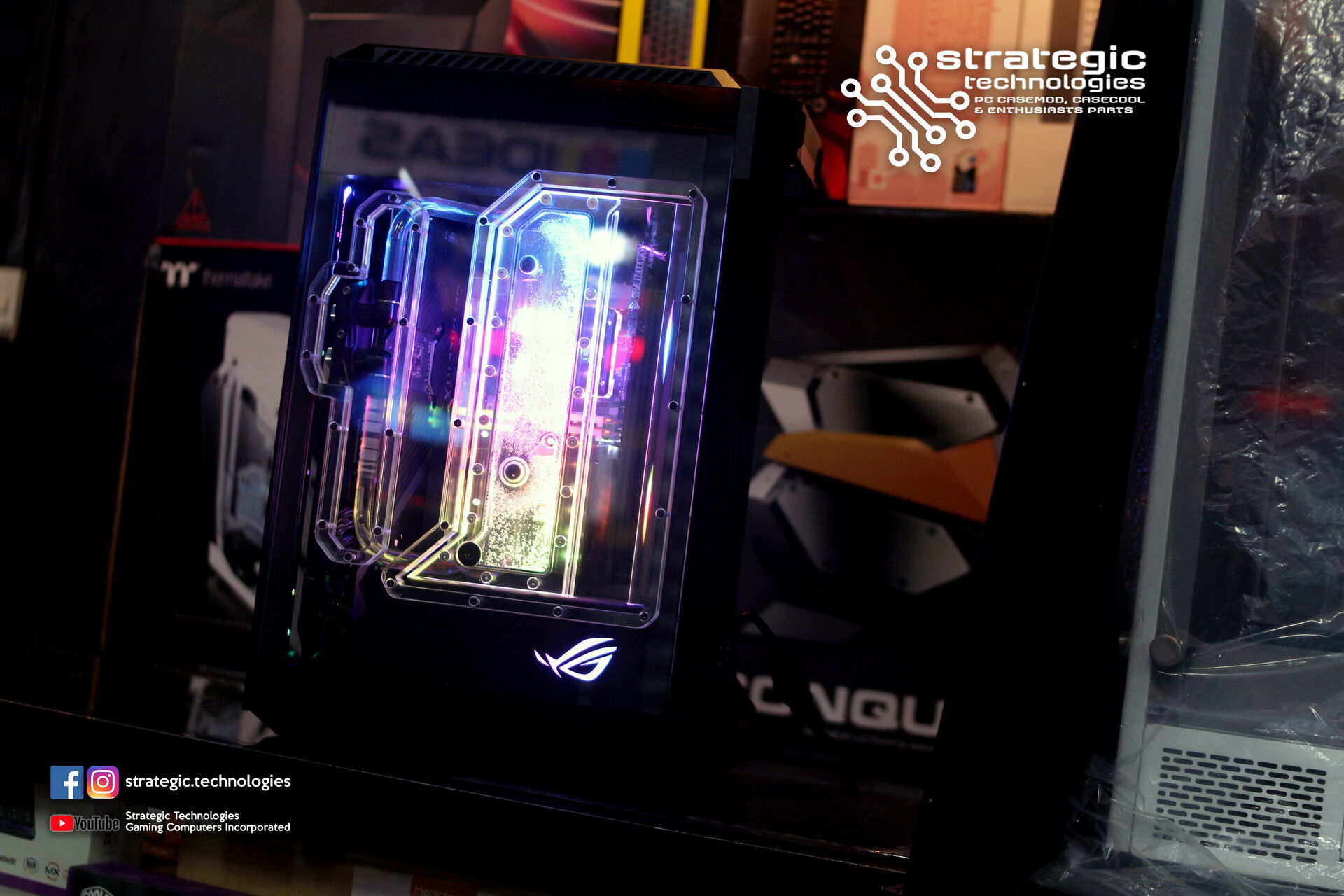 ASUS ROG Z11 custom hard line liquid cooled » builds.gg