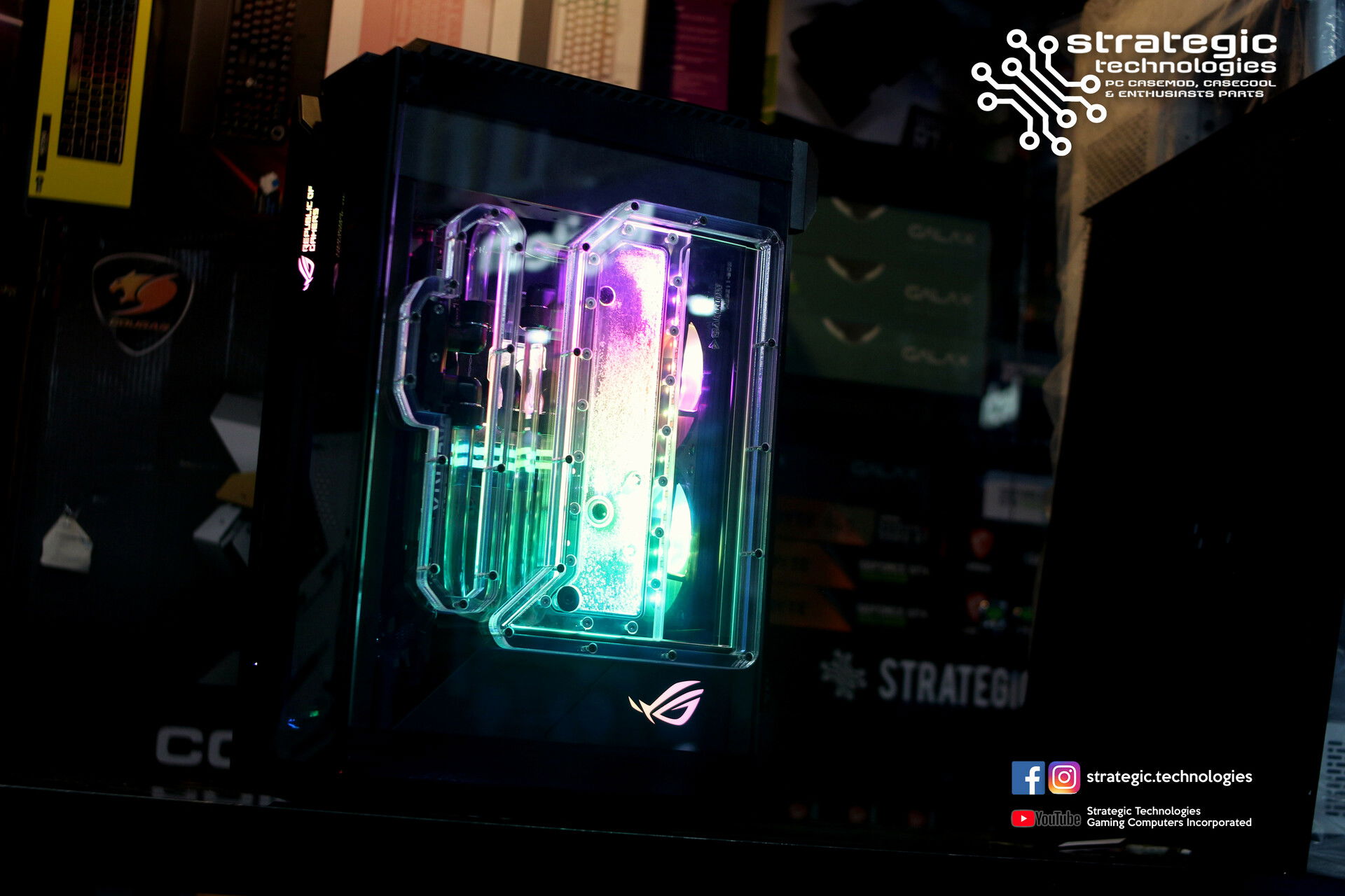 ASUS ROG Z11 custom hard line liquid cooled » builds.gg