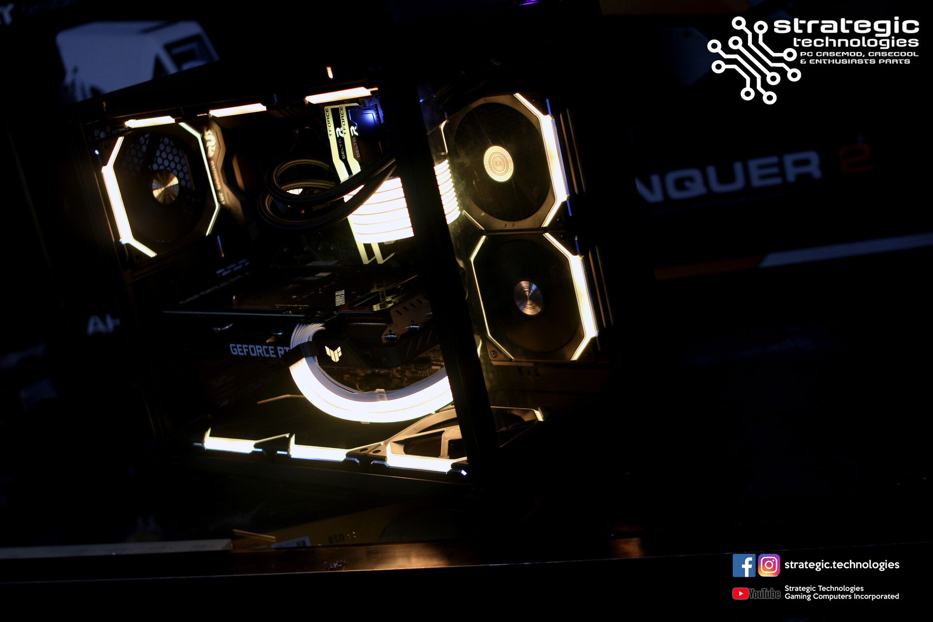 Lian Li 011 Dynamic Mini Black X ASUS TUF Gaming - Ian » builds.gg