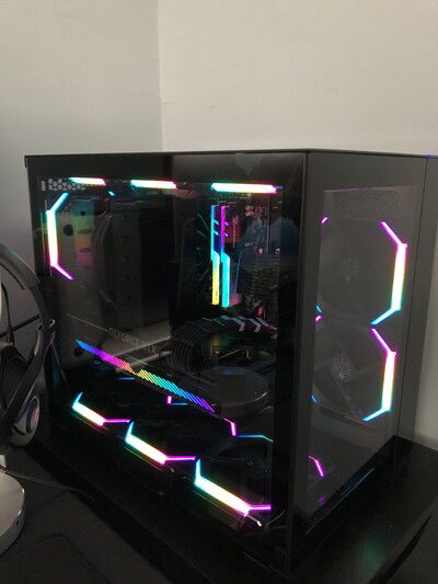 RED gaming pc » builds.gg