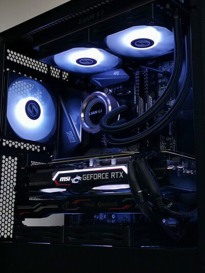 Custom Pc Build #82 " Hall of Fame " An i7 and Galax HOF RTX gaming pc ...