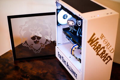 Silverstone LD03 itx build, full water cooling loop! » builds.gg