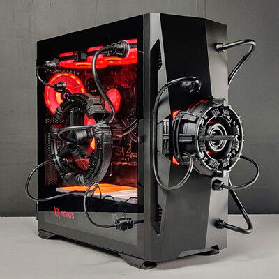 RED gaming pc » builds.gg