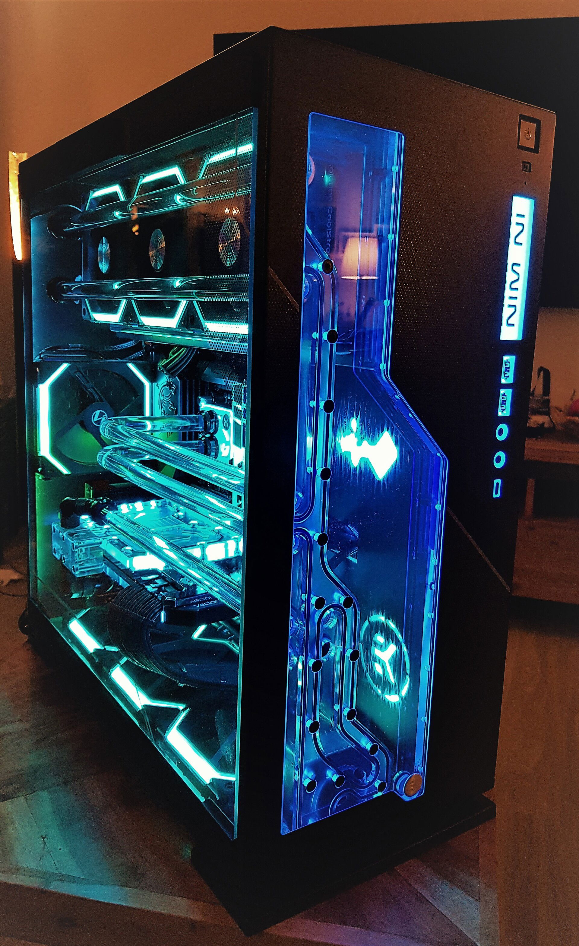 Blue & Green FPS machine » builds.gg