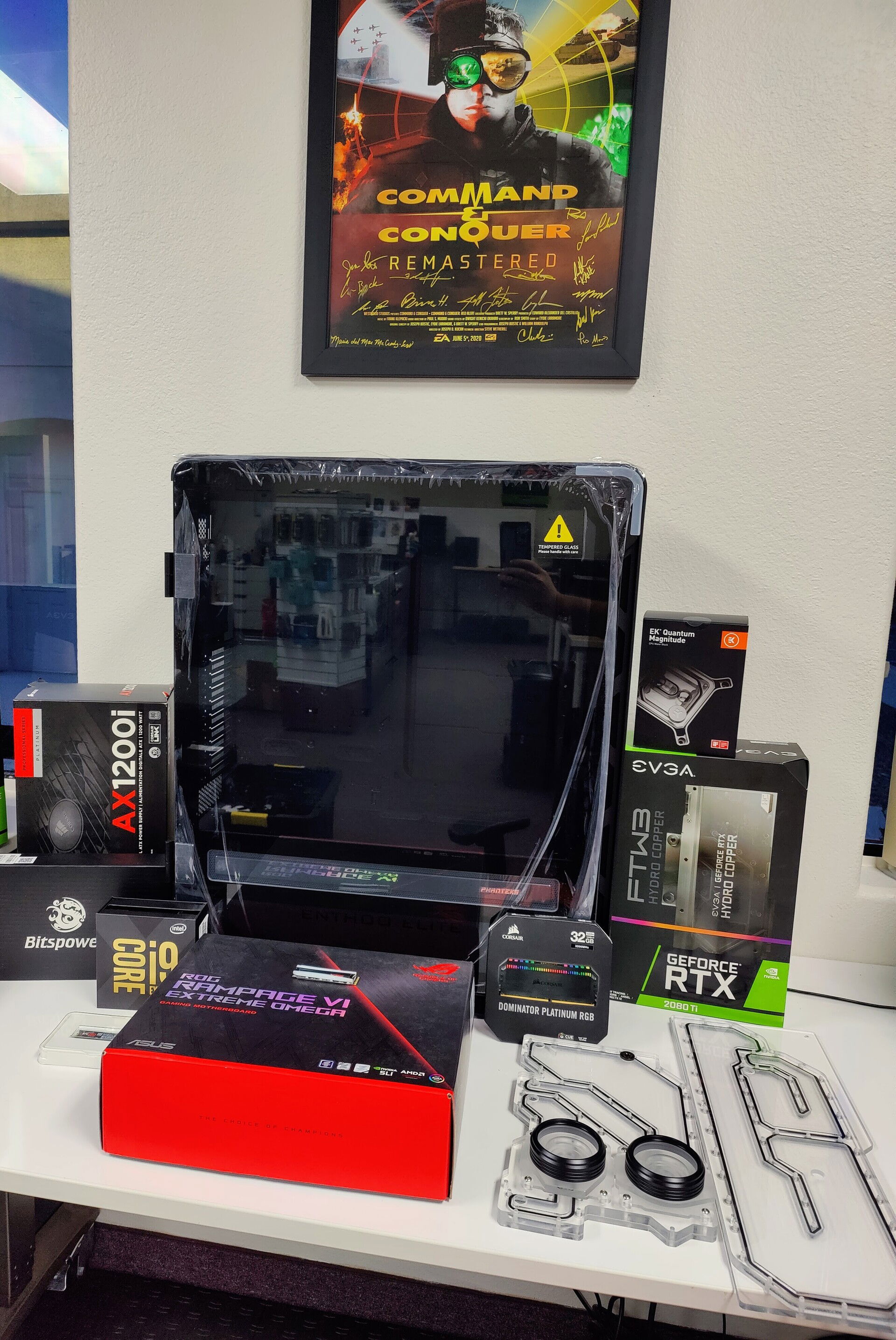 Phanteks Enthoo Elite - Dual Loop/Distro Plate » builds.gg