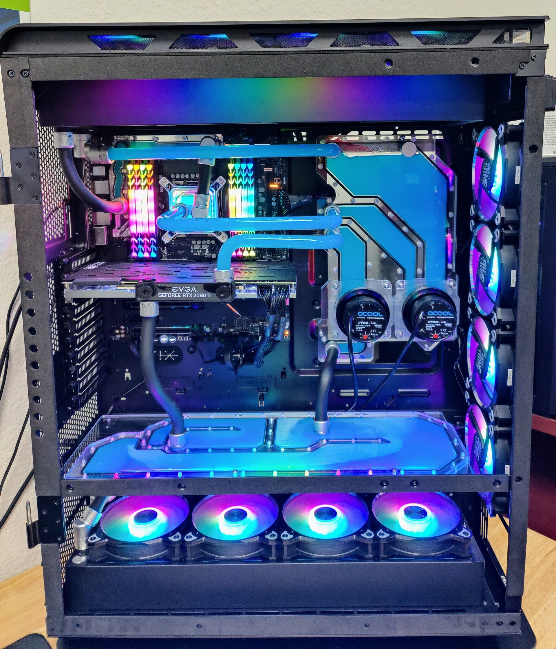 Phanteks Enthoo Elite - Dual Loop/Distro Plate » builds.gg