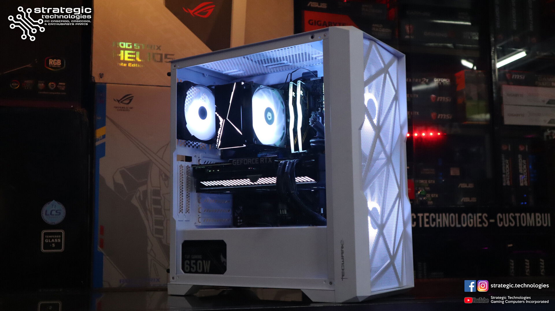 TECWARE FORGE ATX WHITE » builds.gg