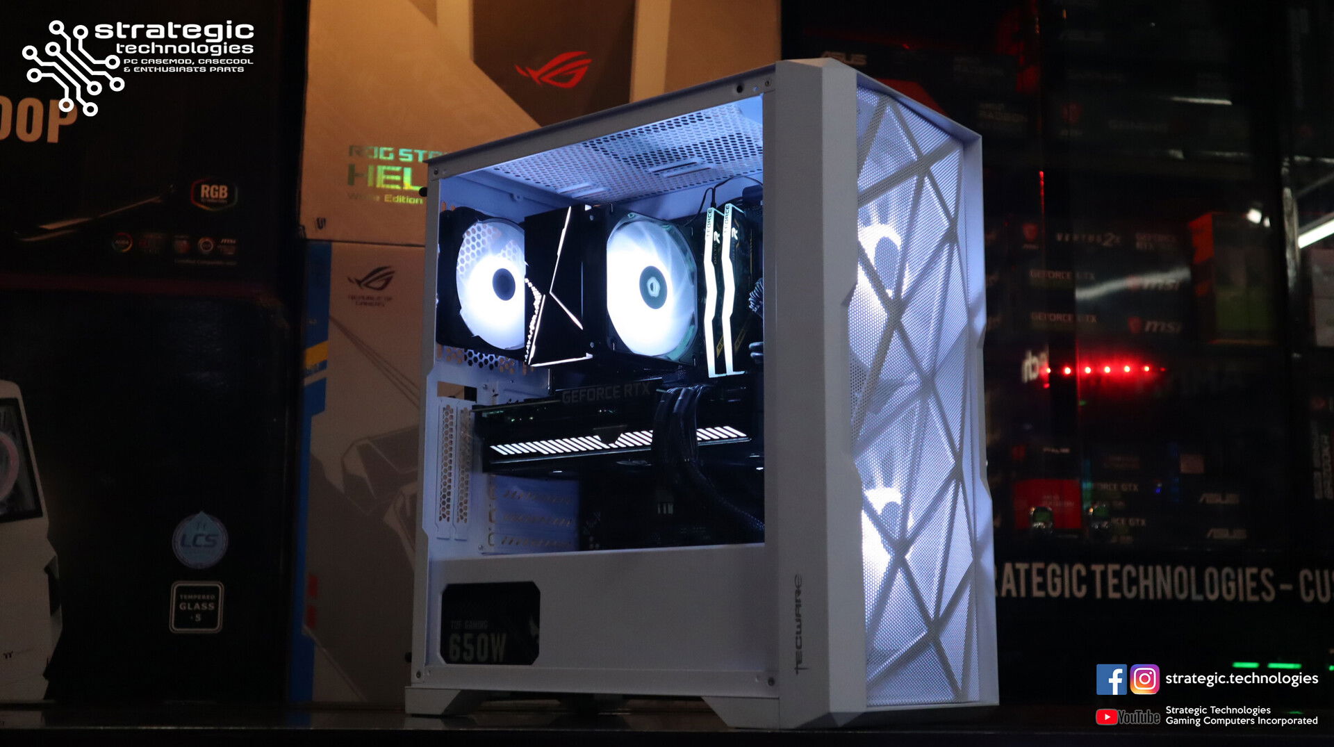 TECWARE FORGE ATX WHITE » builds.gg