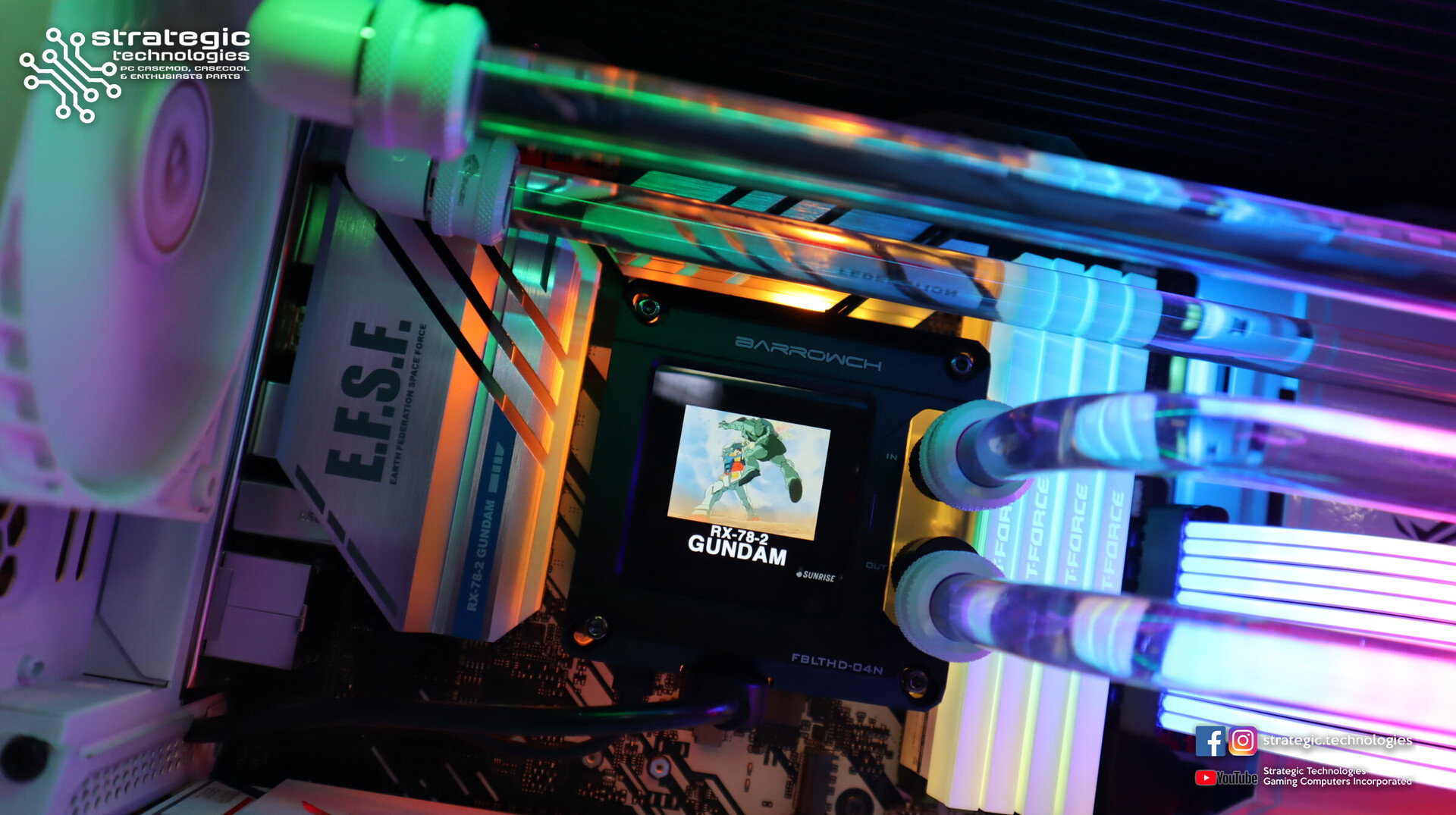 Next level ASUS ROG X Gundam Mobile Suit RX-78-2 Gaming PC with custom ...
