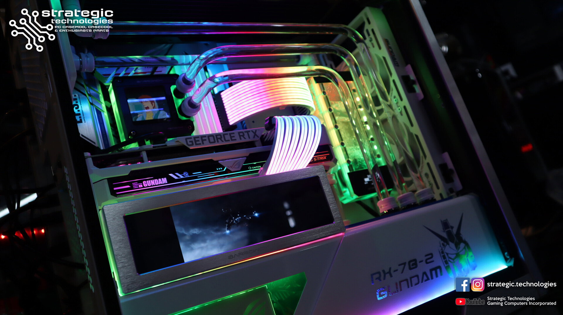 Next level ASUS ROG X Gundam Mobile Suit RX-78-2 Gaming PC with custom ...