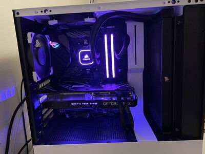 Miami Vice (Meshify C Custom Loop) » builds.gg