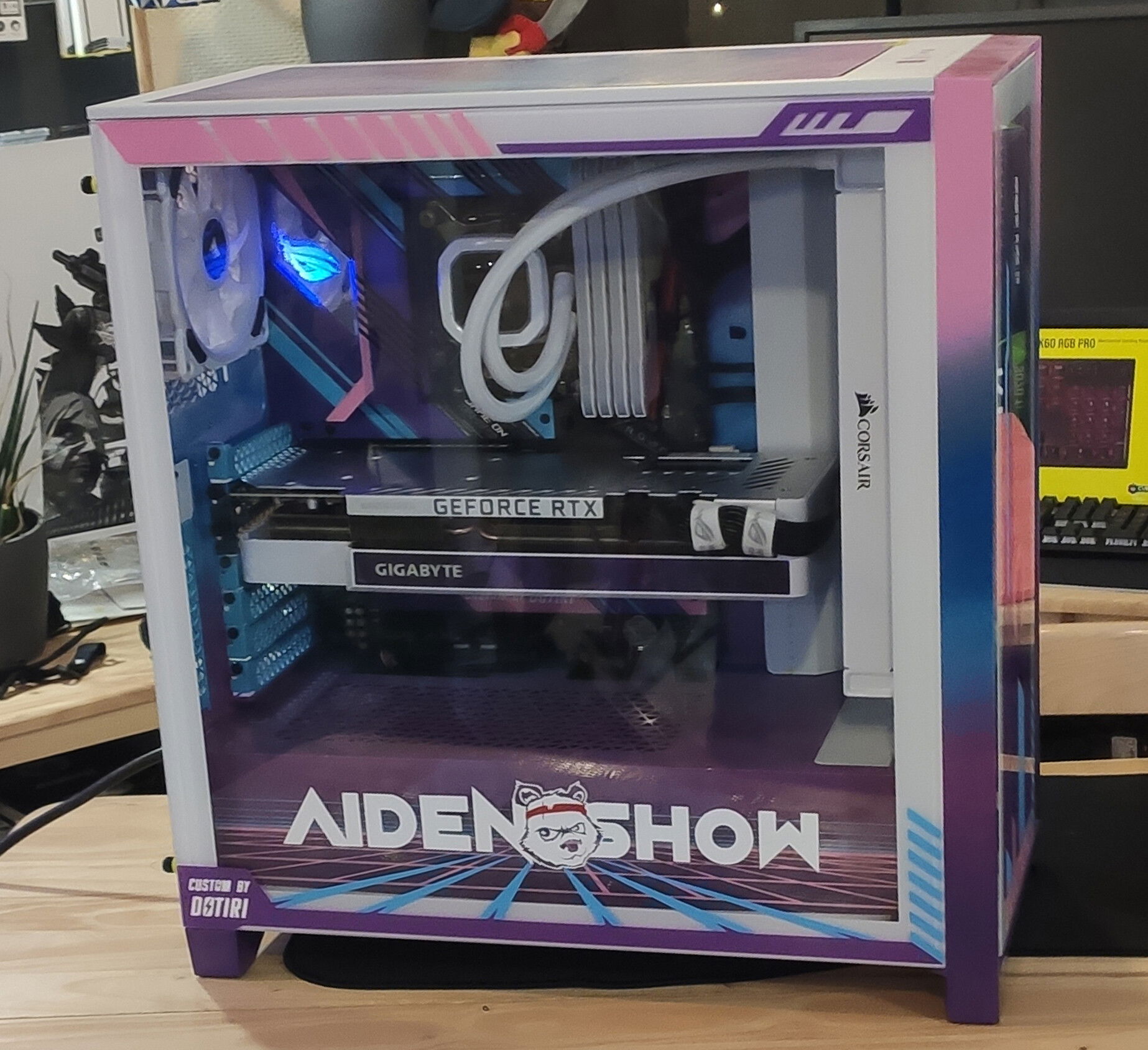 RETRO @AIDENSHOW DOTIRI Custom Corsair 4000X RGB » builds.gg