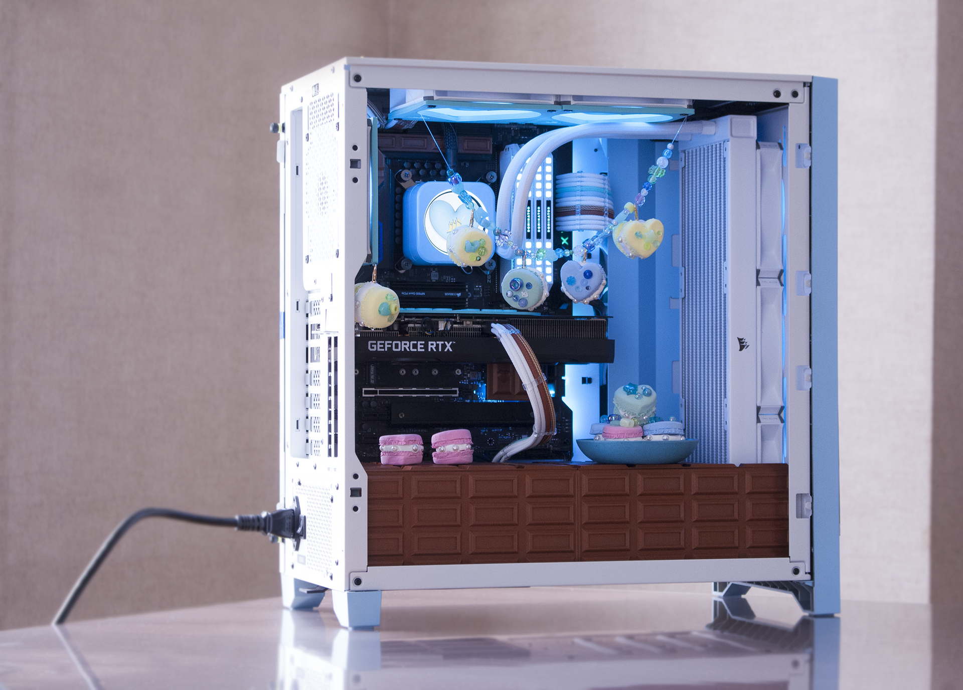 WHITE-DAY build with CORSAIR iCUE 4000X » builds.gg