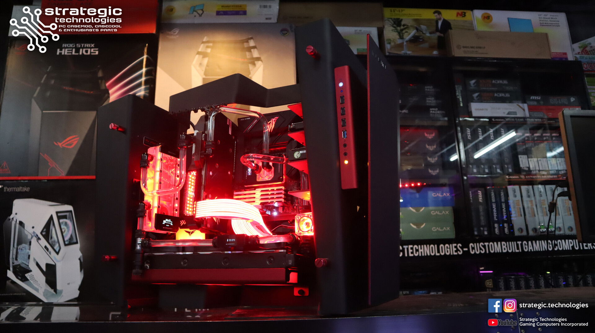 InWin S-Frame Open-Air Limited Edition Gaming PC Build » builds.gg