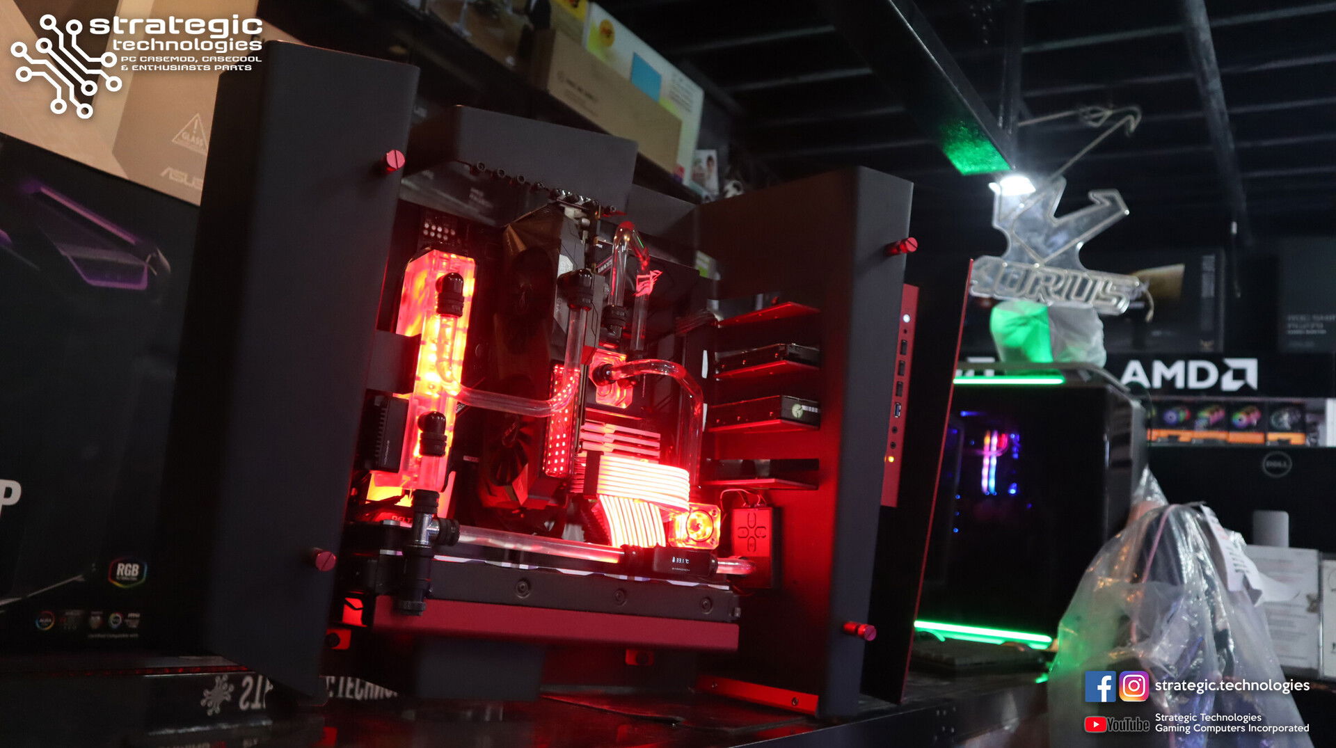 InWin S-Frame Open-Air Limited Edition Gaming PC Build » builds.gg