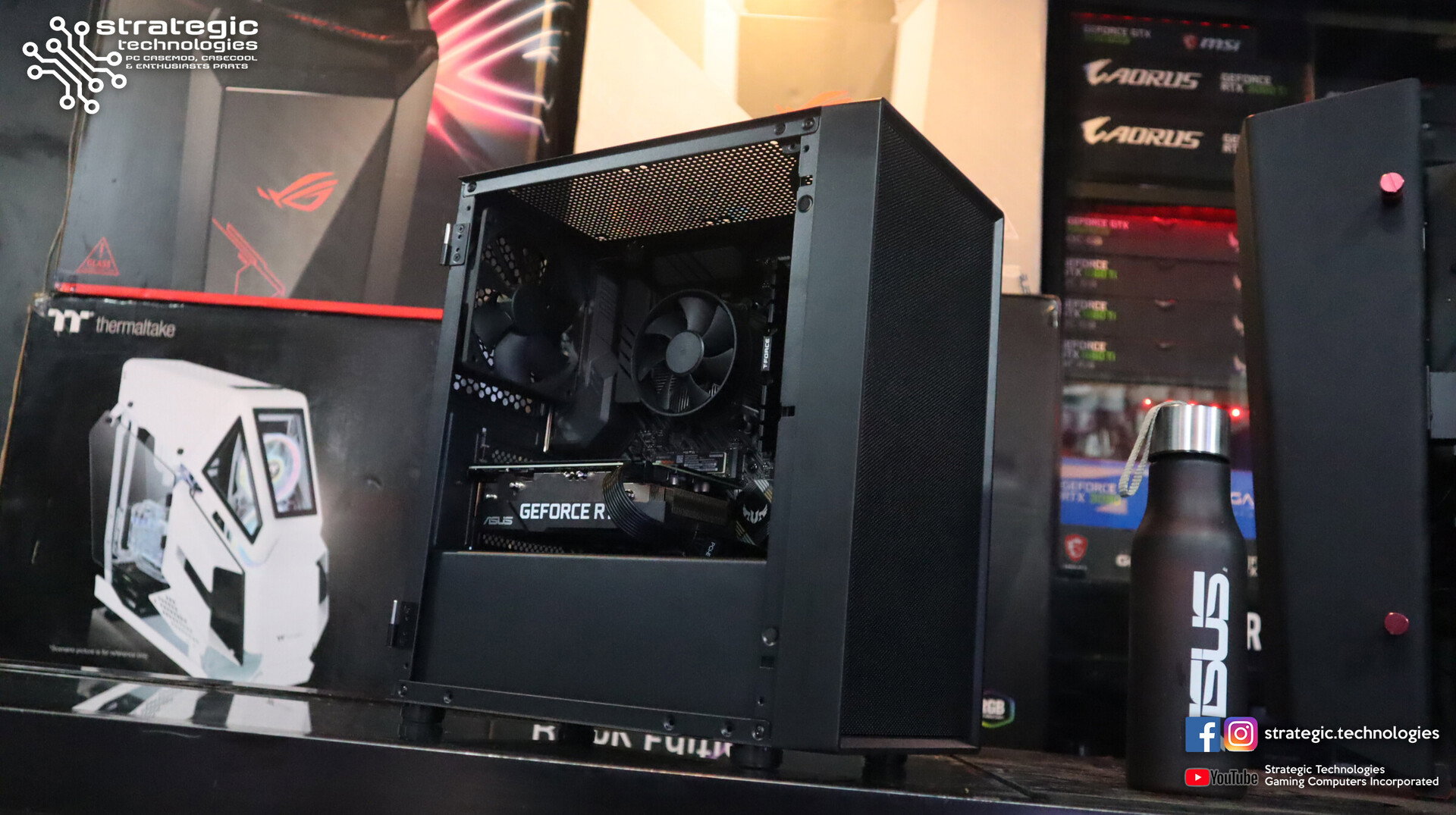Black Out mATX PC build » builds.gg