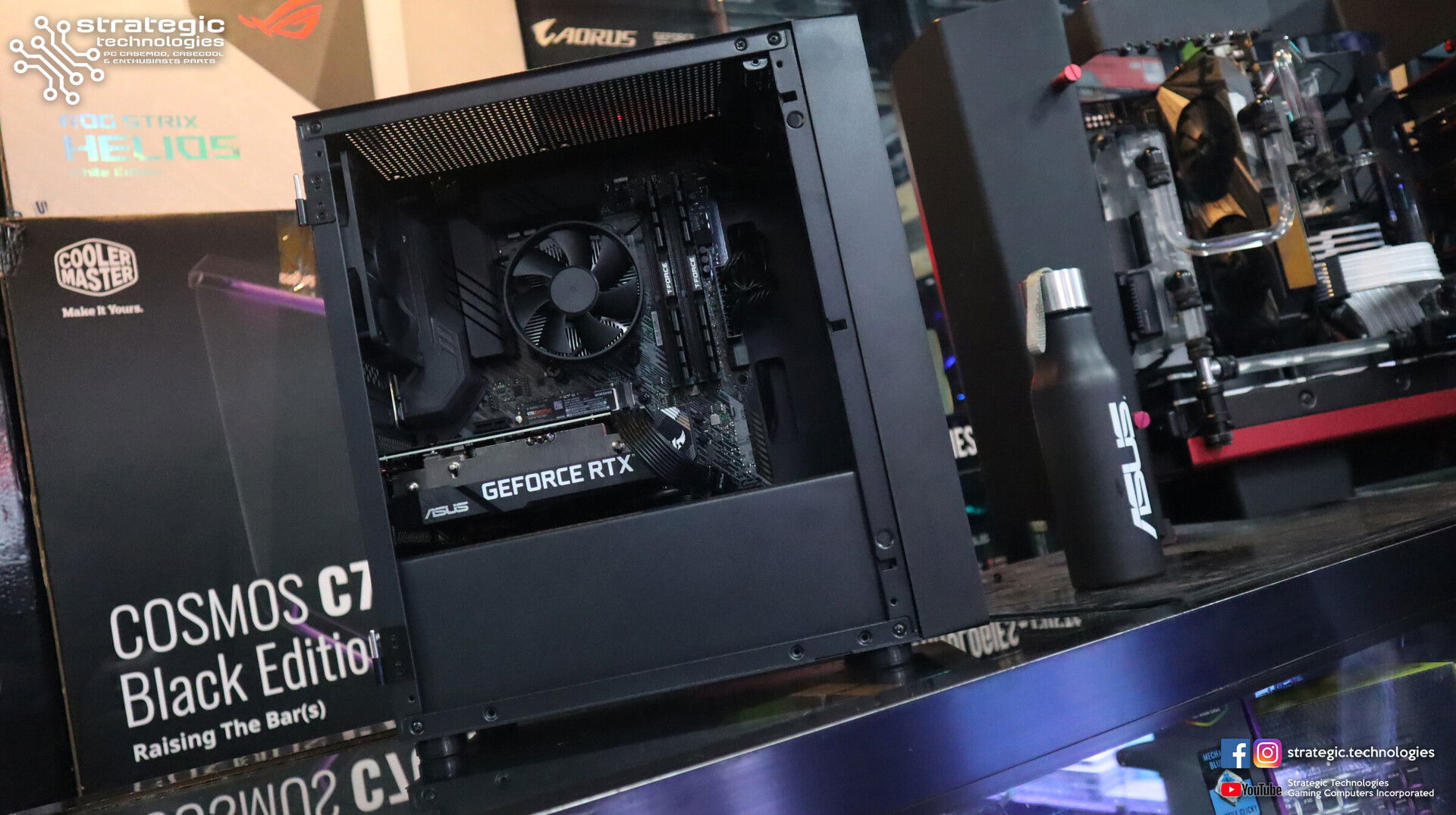 Black Out mATX PC build » builds.gg