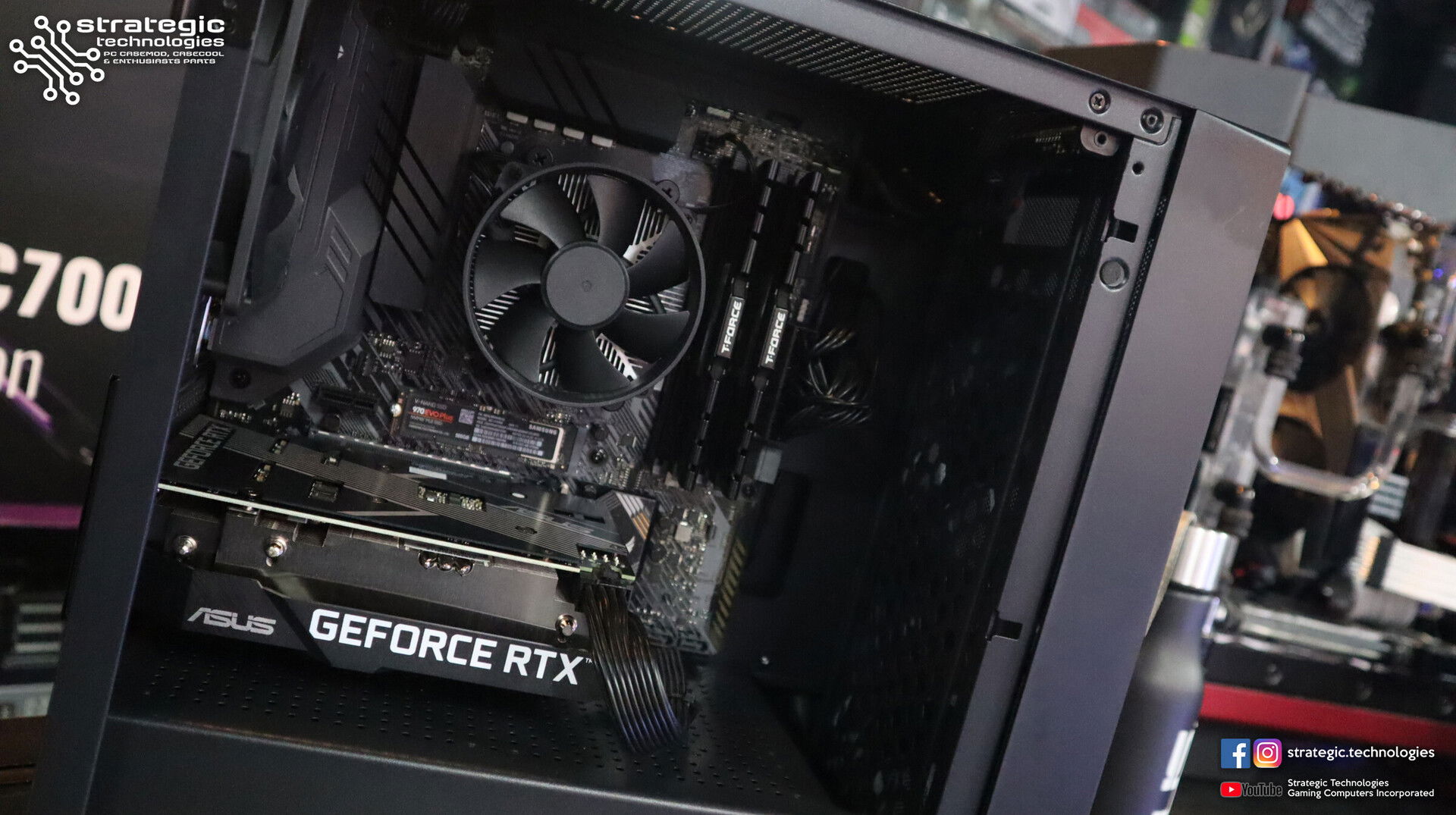 Black Out mATX PC build » builds.gg