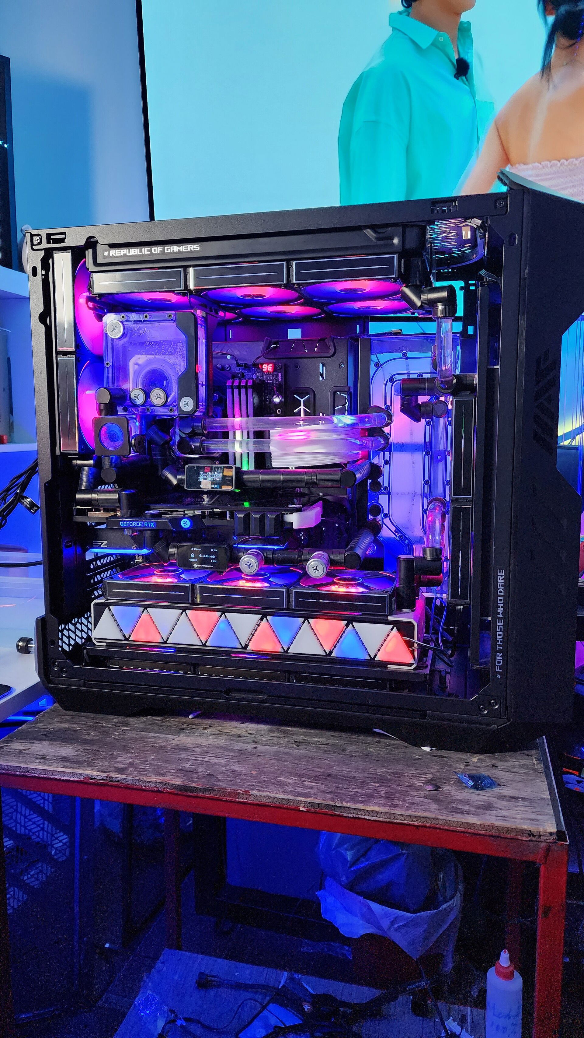 Coolermaster Haf 700 EVO. Watercooled industrial » builds.gg