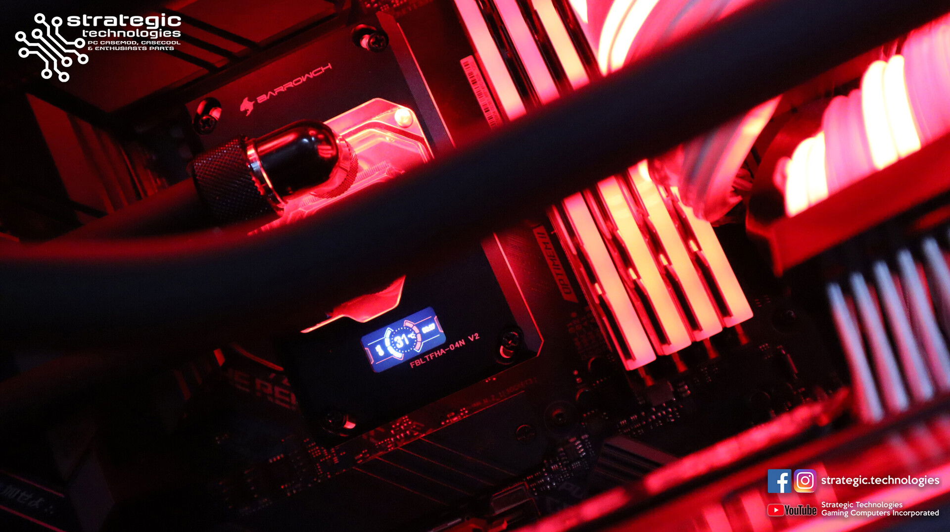 ASUS ROG Helios with Custom Liquid Cooling » builds.gg