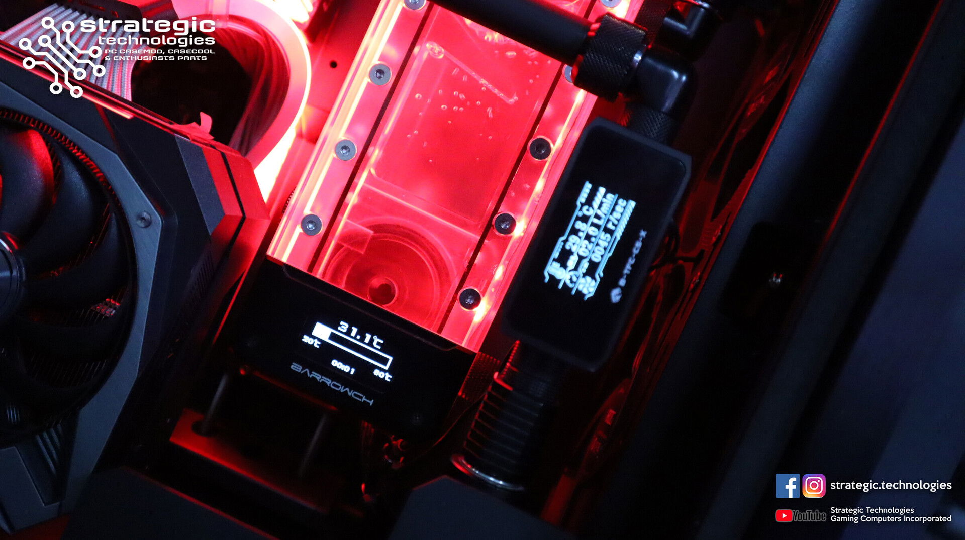 ASUS ROG Helios with Custom Liquid Cooling » builds.gg