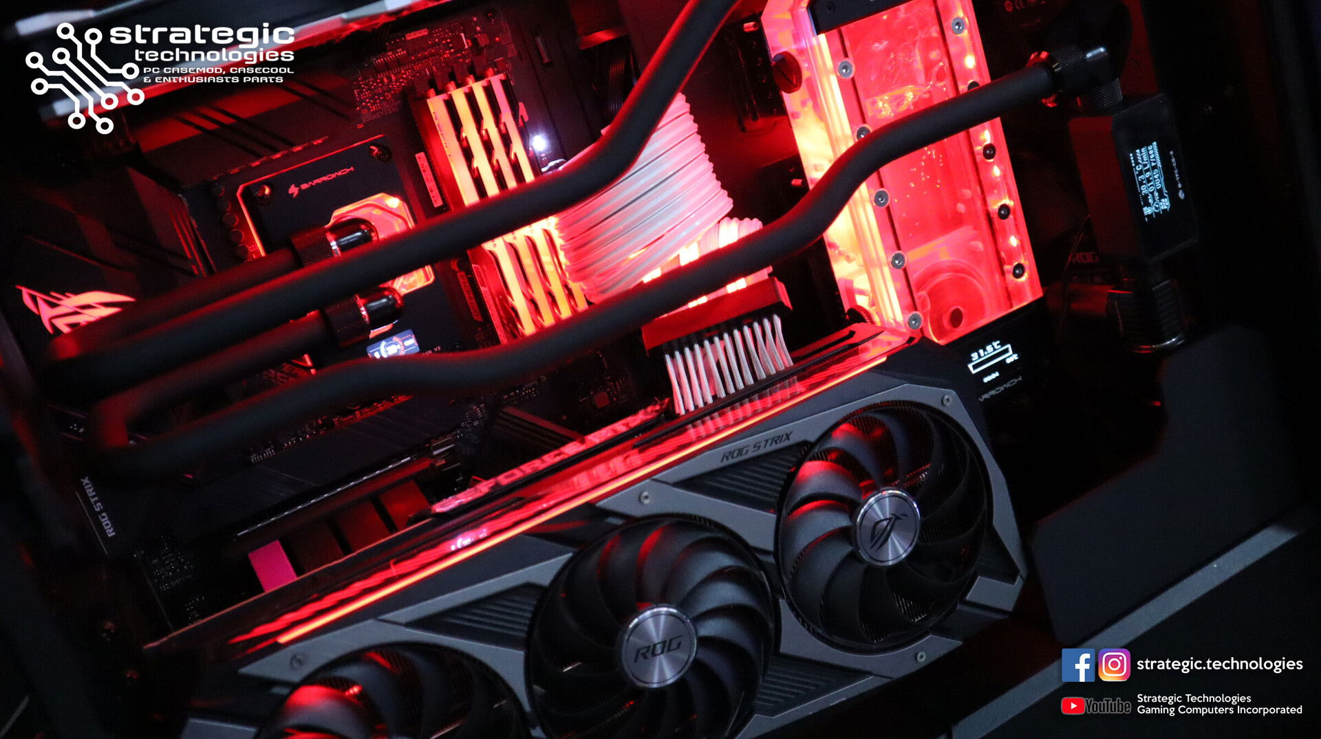 ASUS ROG Helios with Custom Liquid Cooling » builds.gg