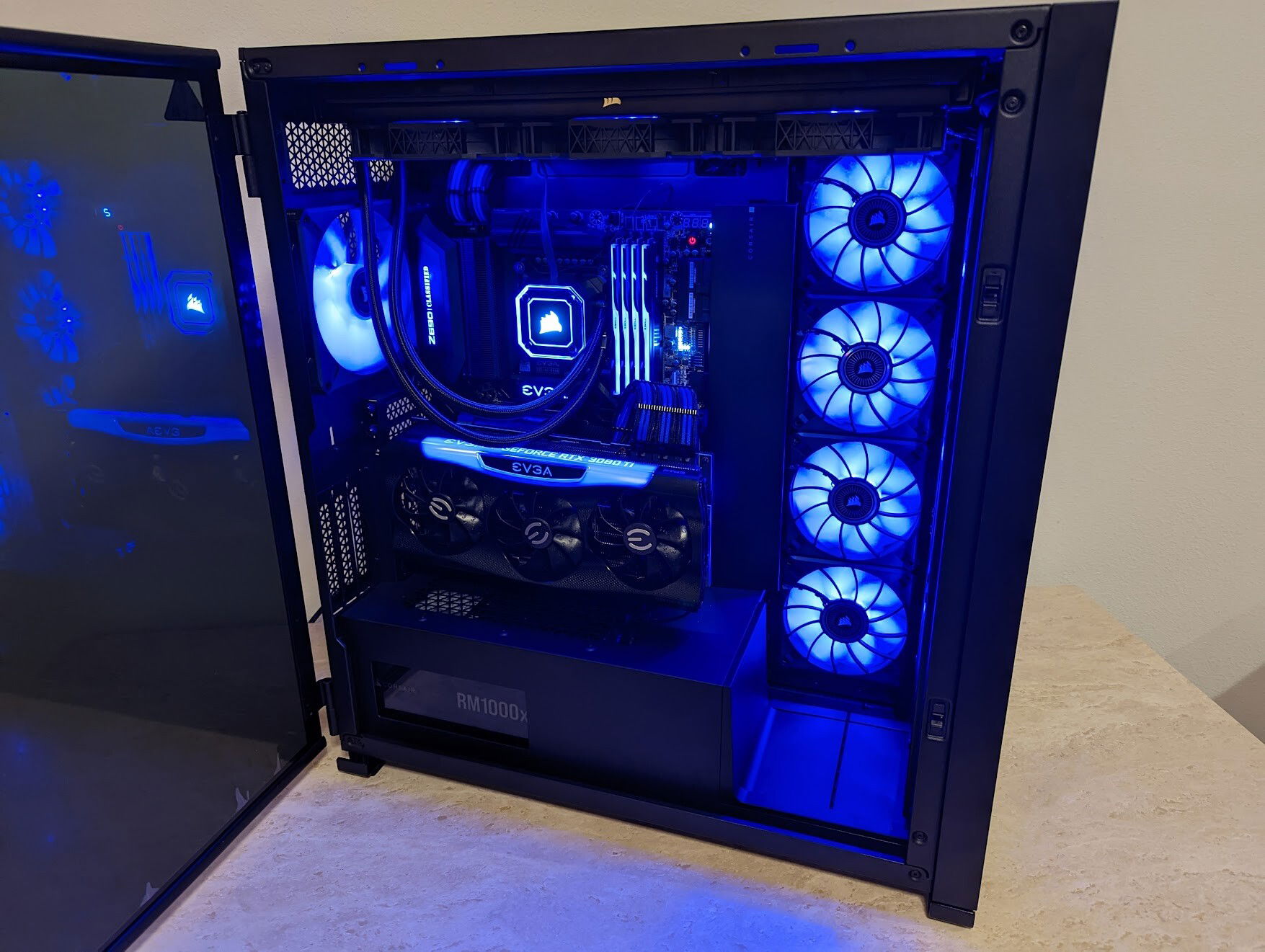 2022 Corsair 7000D Airflow Build (Serene) » builds.gg