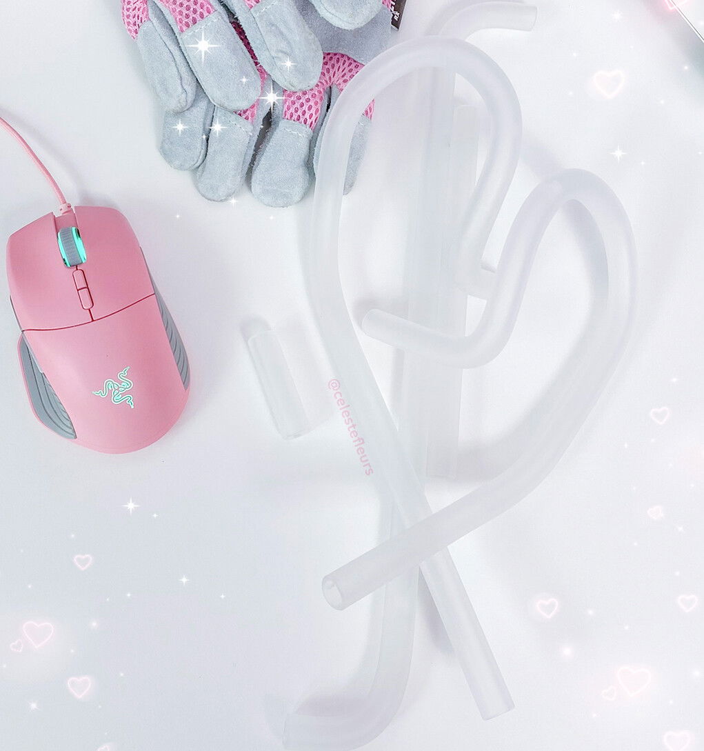 Pastel Pink Cat ♡ pink and white PC build (gaming + video editing ...