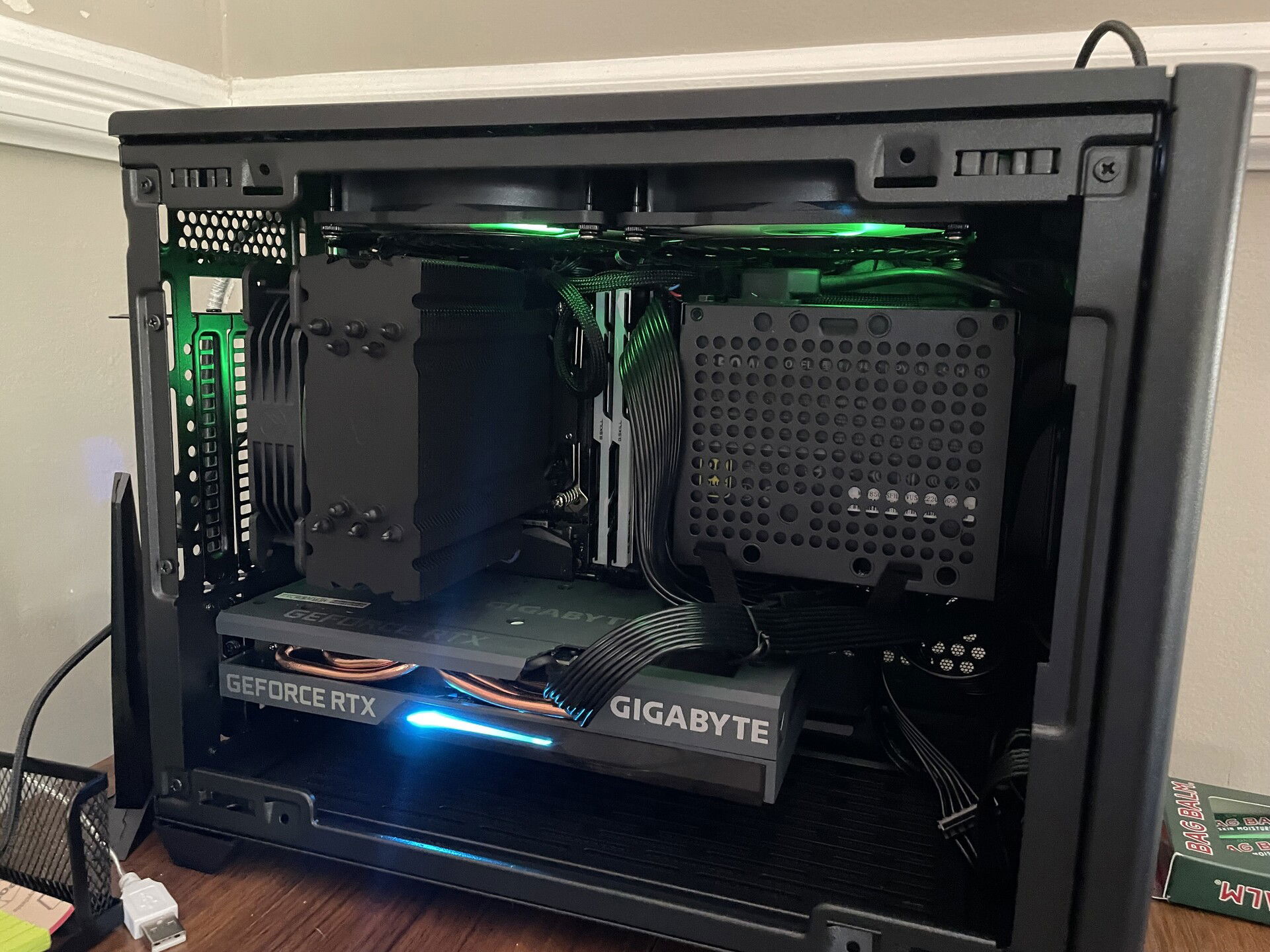 The Lads New Cooler Master NR200 SFF Build » builds.gg