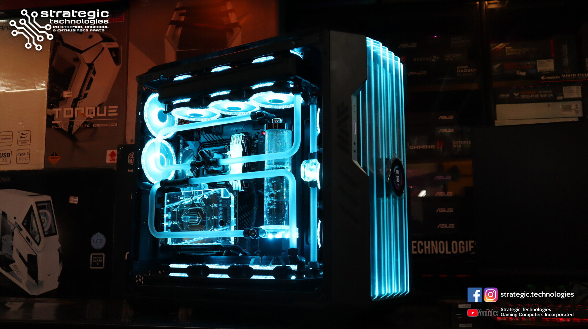 2023 4K Gaming PC Build with Custom Liquid Cooling - CoolerMaster ...
