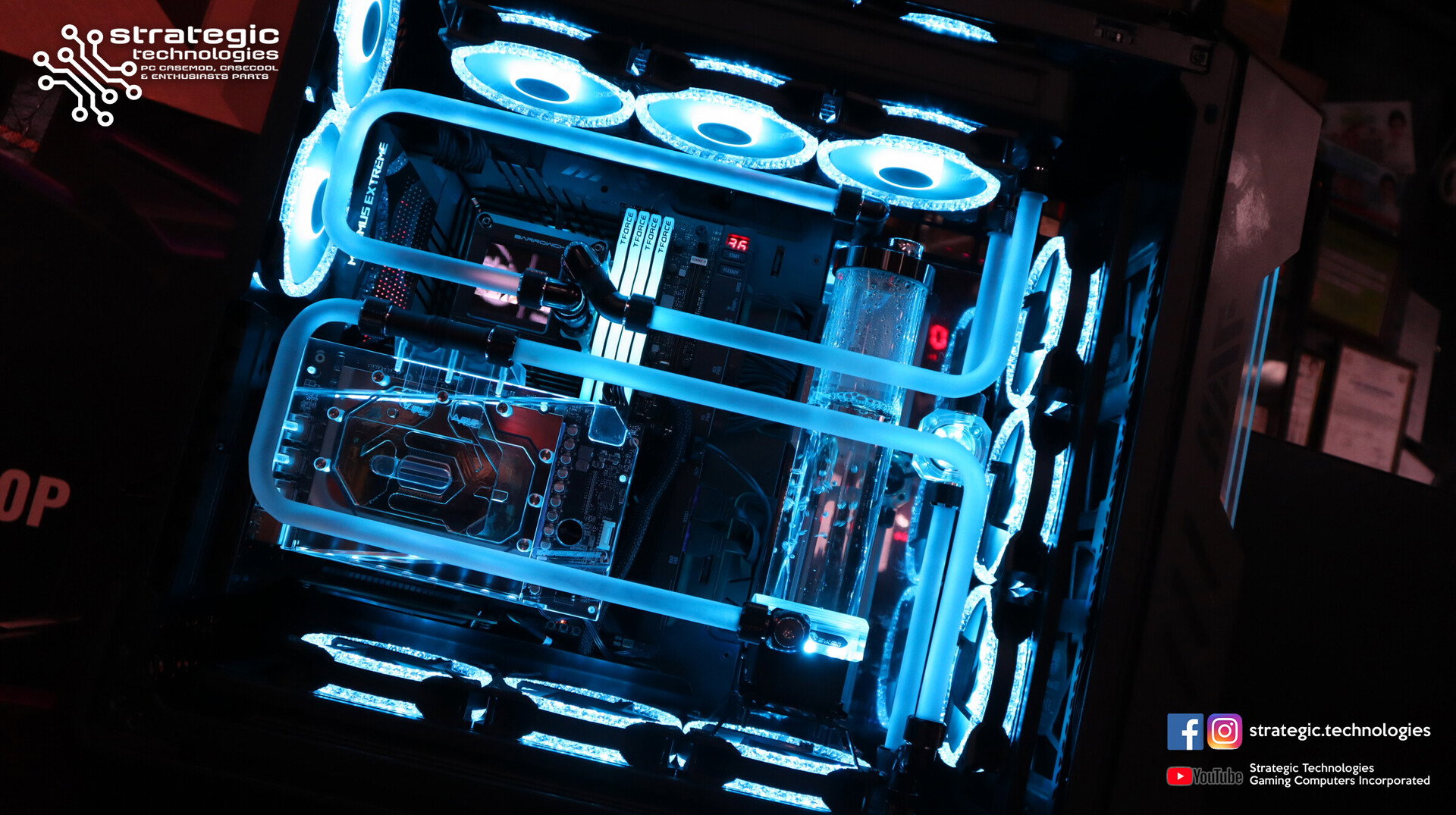 2023 4K Gaming PC Build with Custom Liquid Cooling - CoolerMaster ...