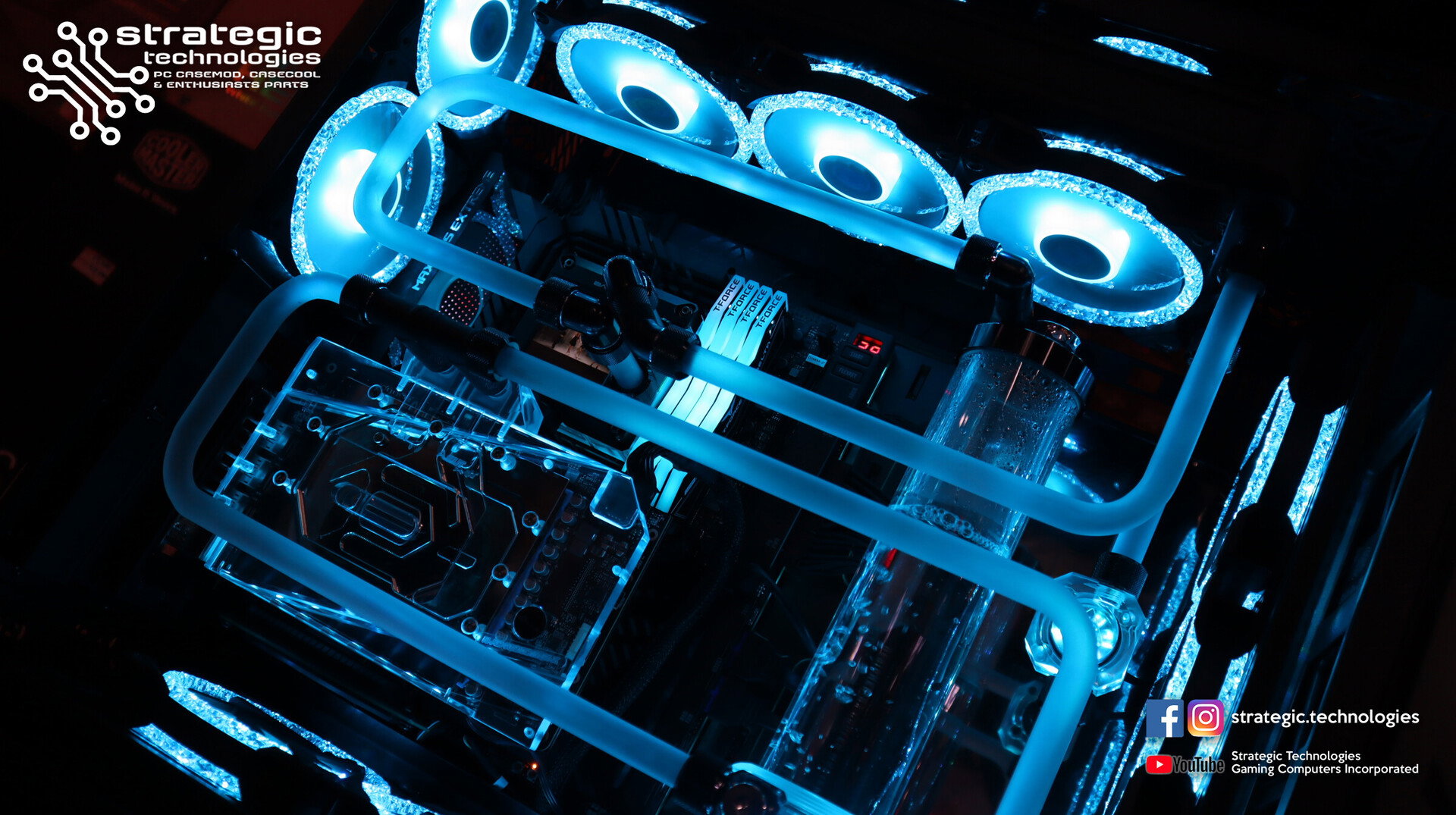 2023 4K Gaming PC Build with Custom Liquid Cooling - CoolerMaster ...