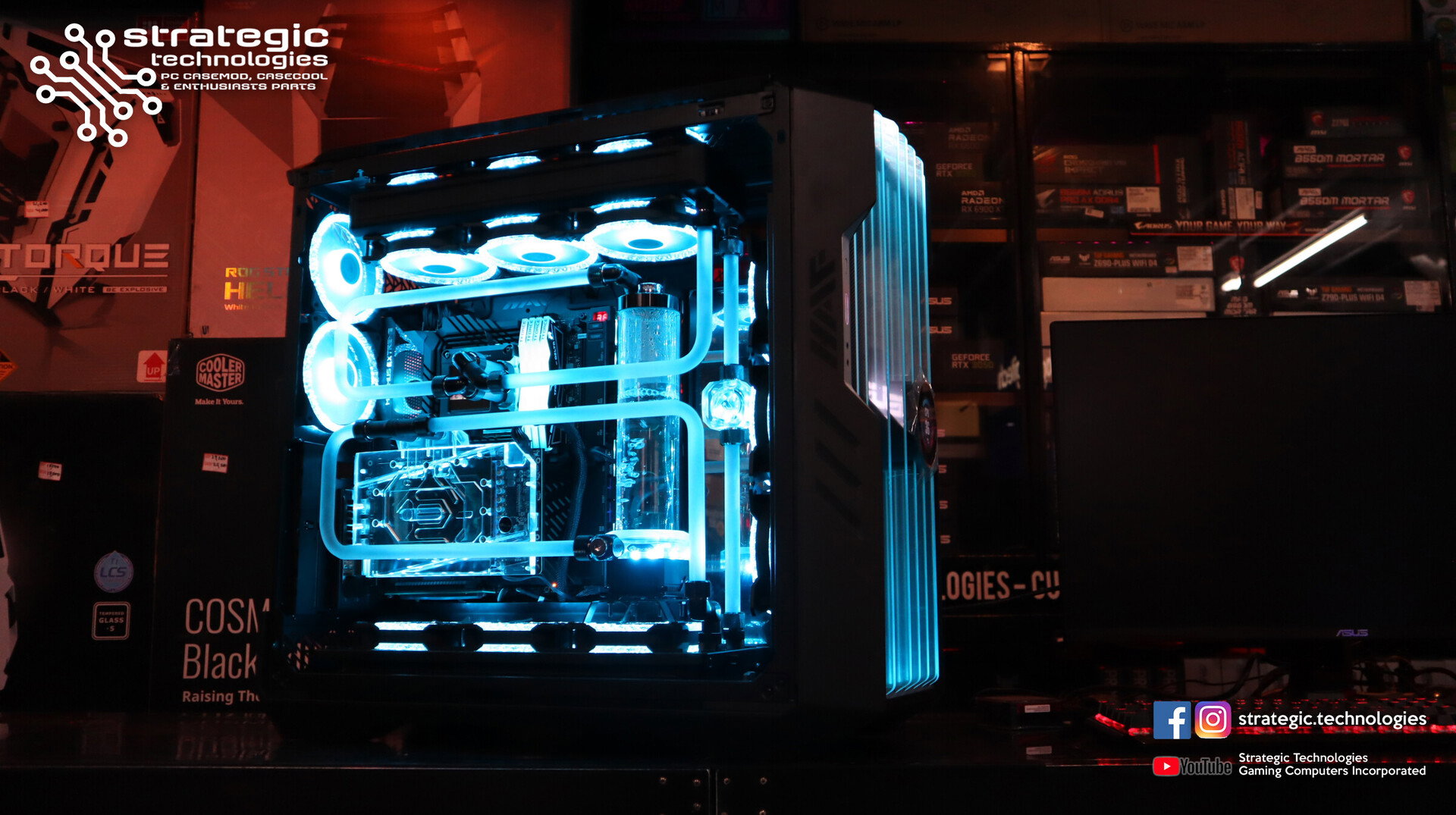 2023 4K Gaming PC Build with Custom Liquid Cooling - CoolerMaster ...