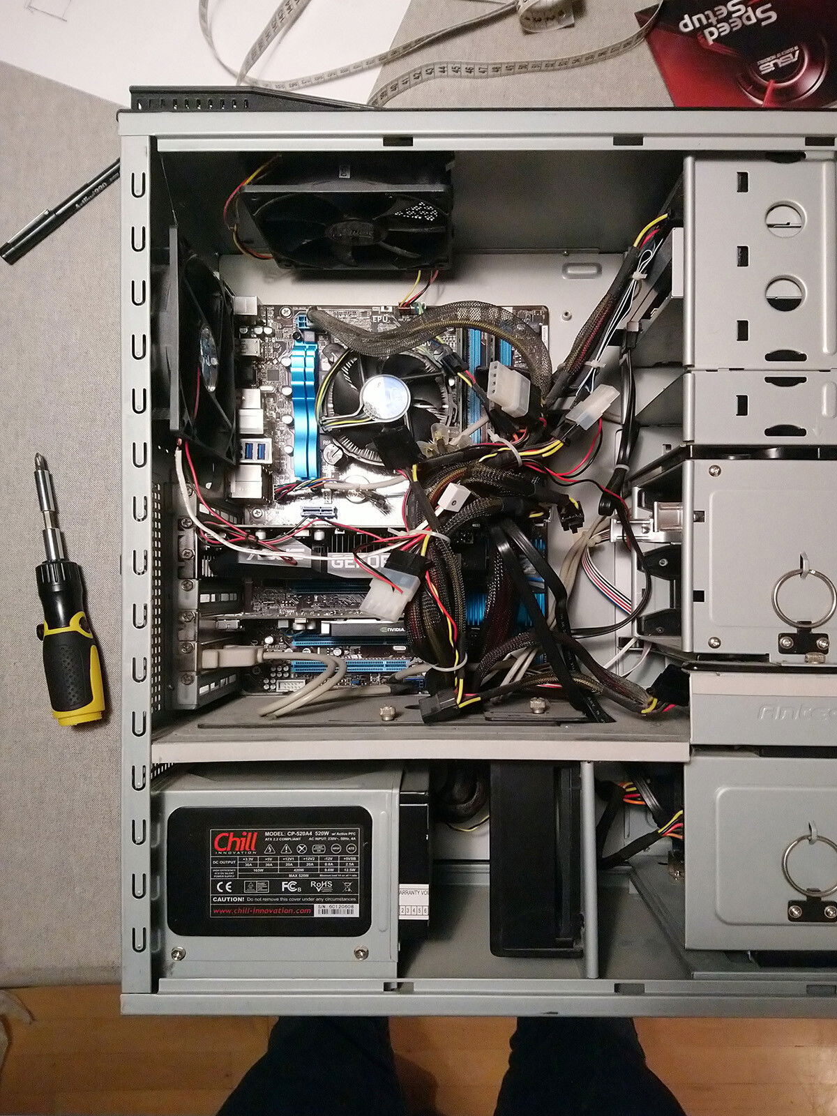 The Scandinavian - A minimalist oak wood PC case » builds.gg