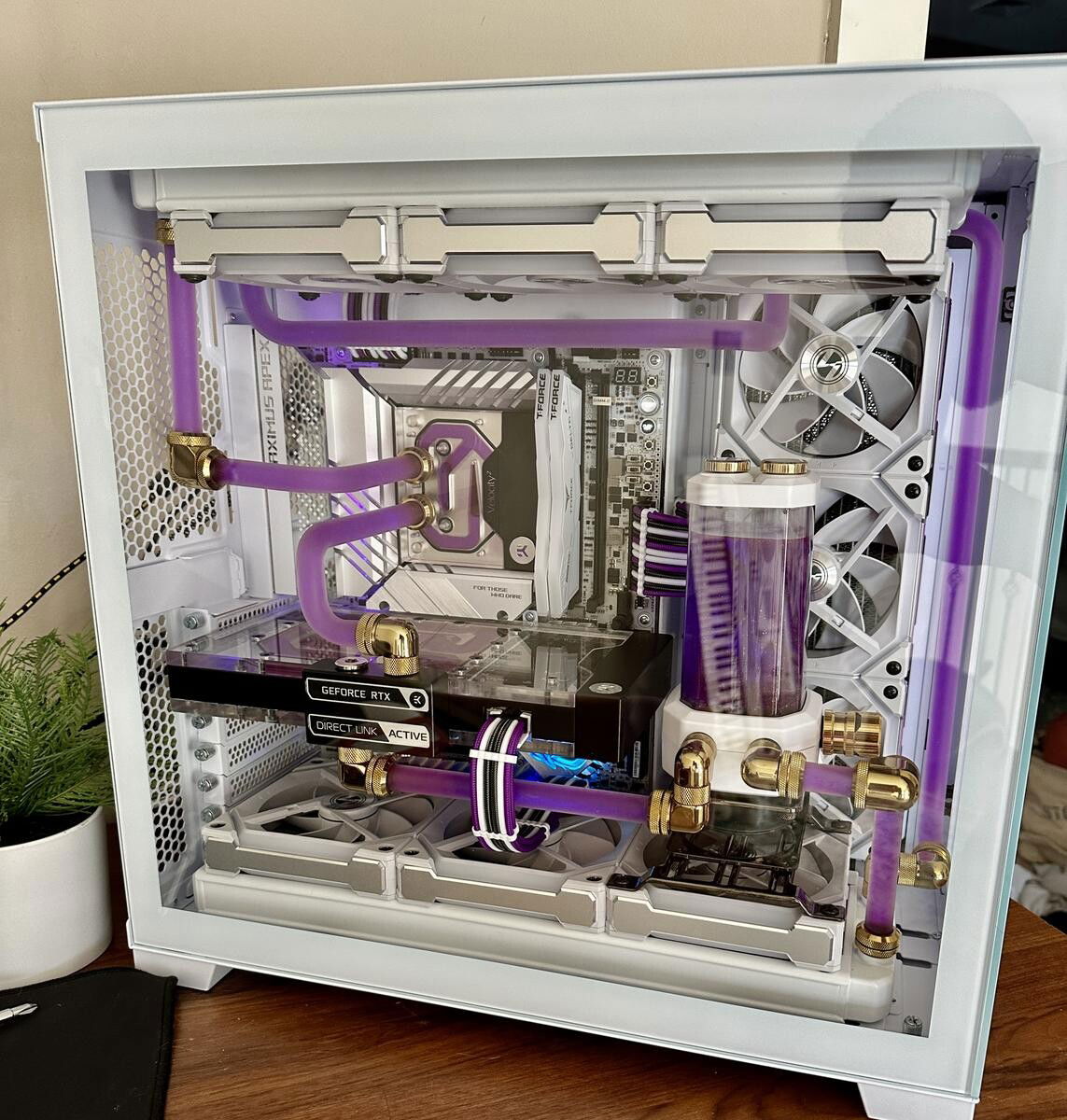 My First Custom Loop (Direct Die 13900ks) » builds.gg