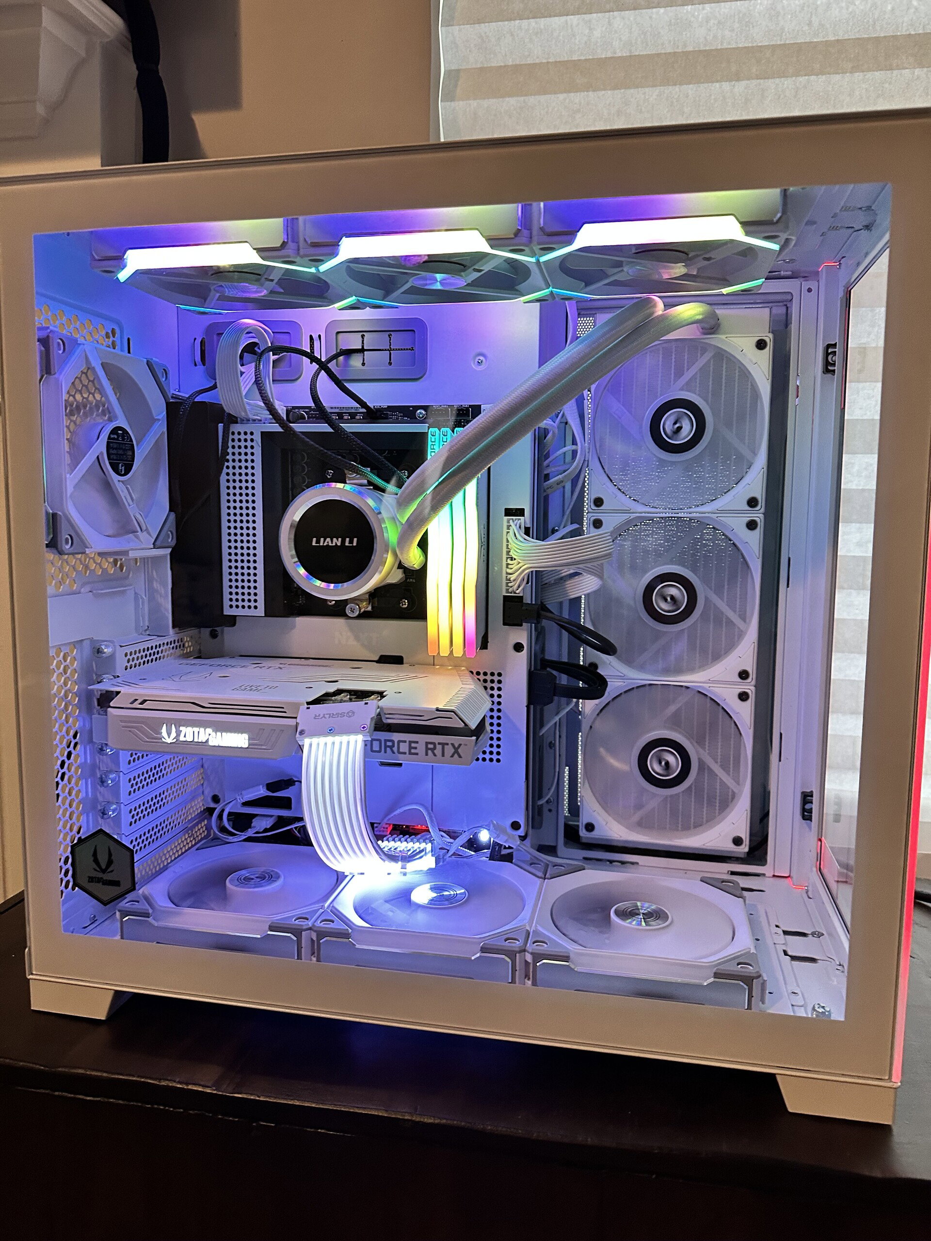 first pc built, lian li set up » builds.gg