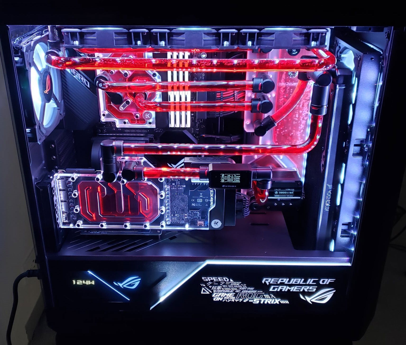 Project: ASUS ROG Hardline Tubing Helios Gaming PC » builds.gg