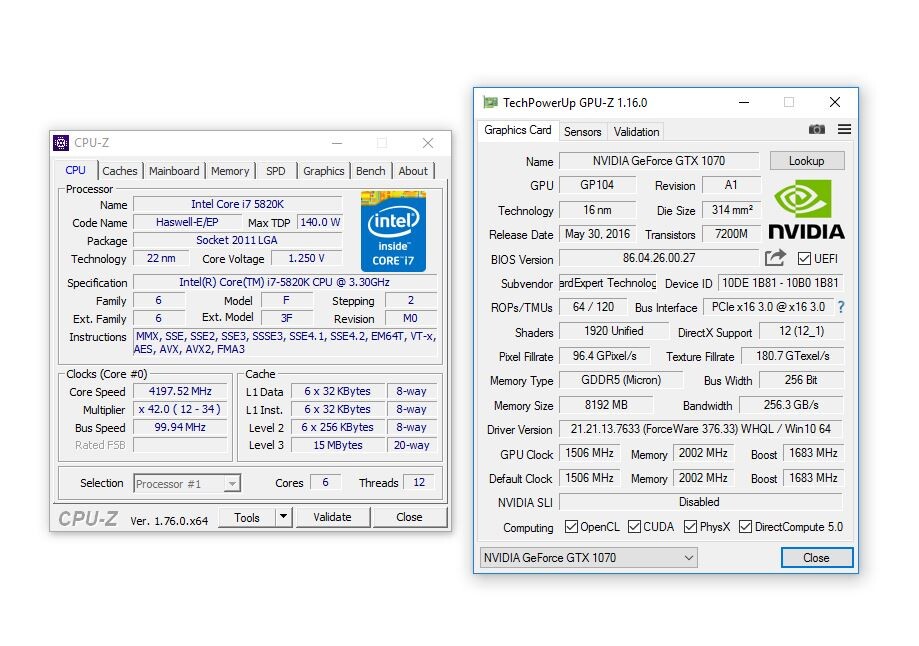 old 5820k sys » builds.gg