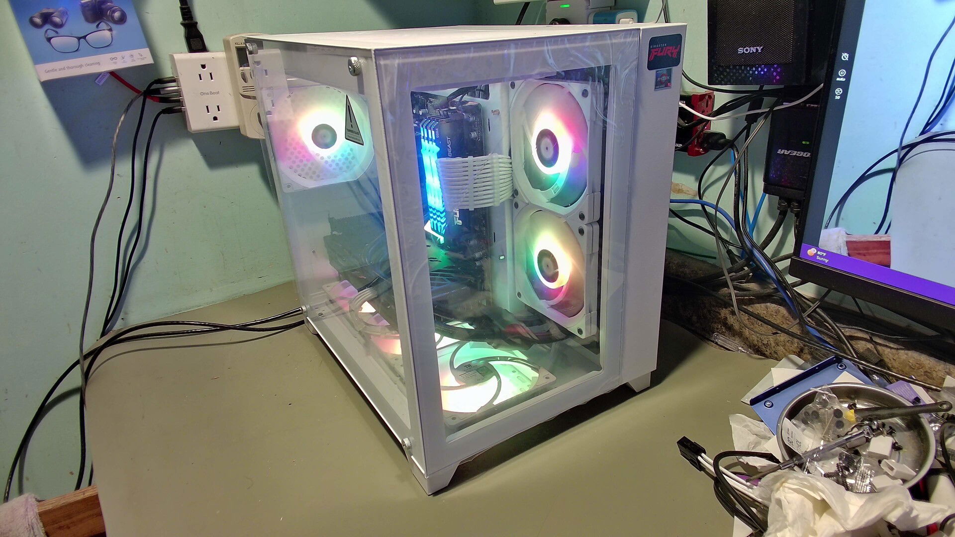 Optiplex 3010 DT | Xeon E3-1290 v2 | RX 6600XT case swap to DIYPC ARGB ...