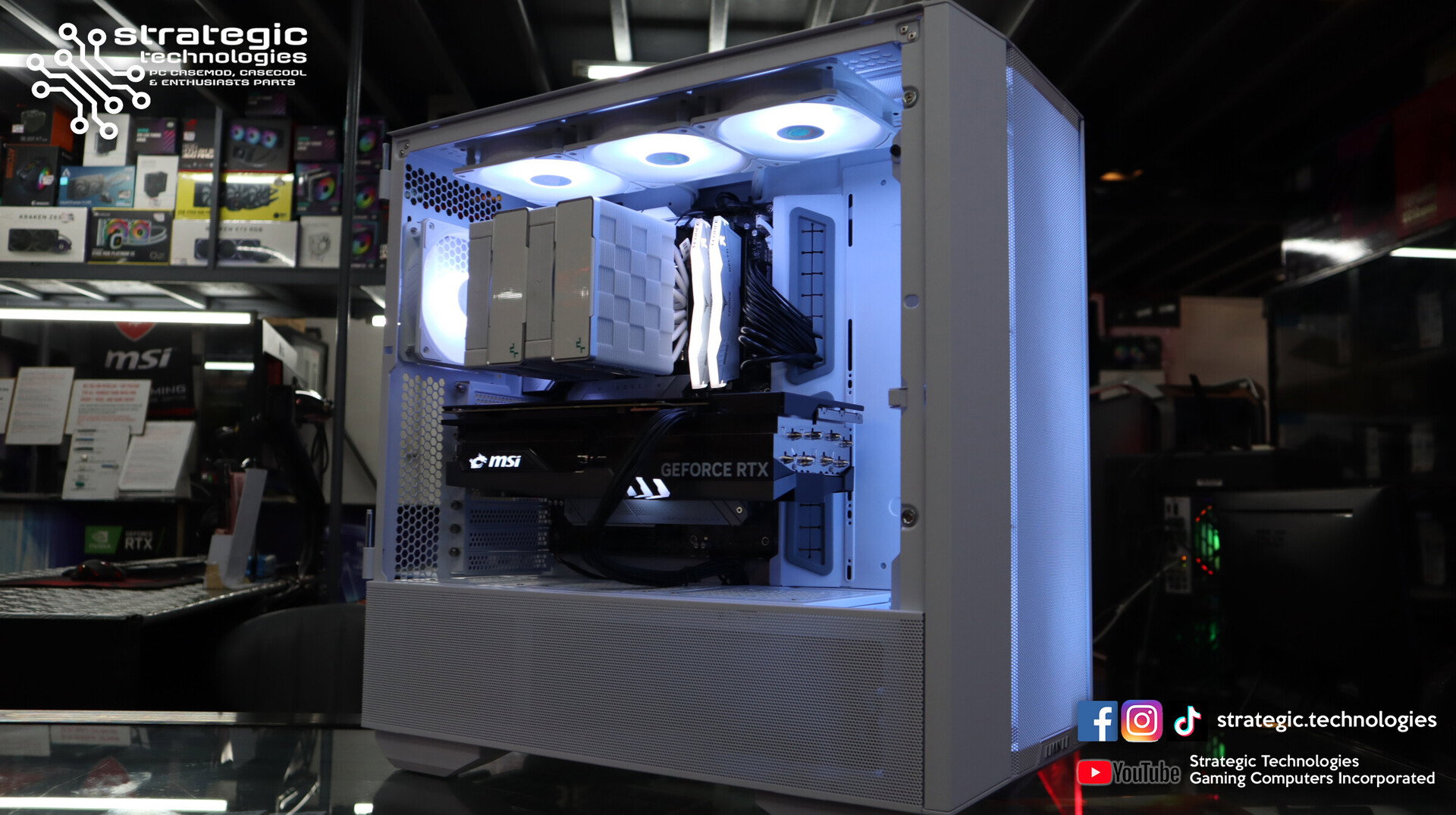Lian Li Lancool III ARGB White Airflow build » builds.gg
