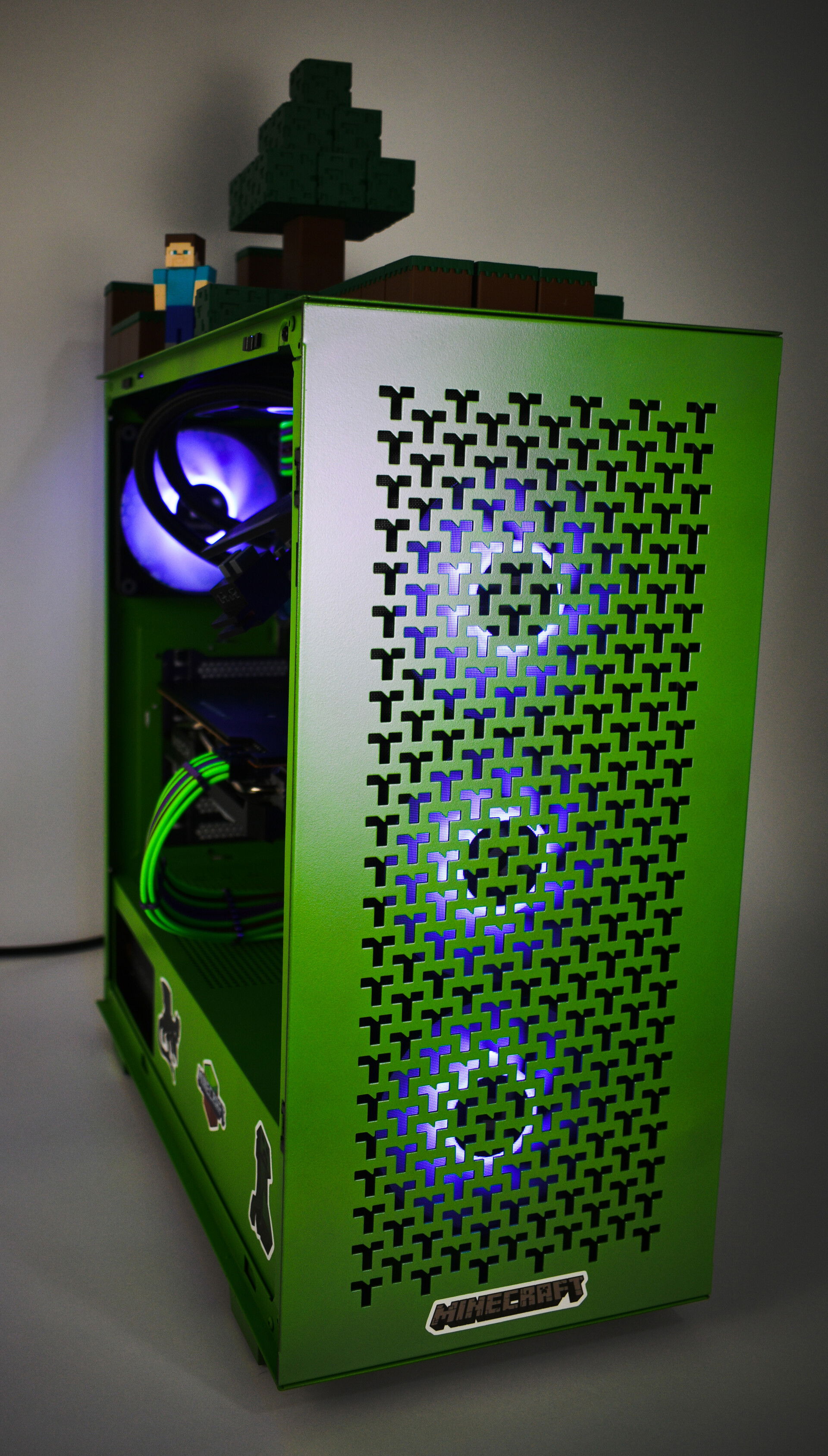 Minecraft Creeper/Ender Dragon. #BuildForLucas » builds.gg