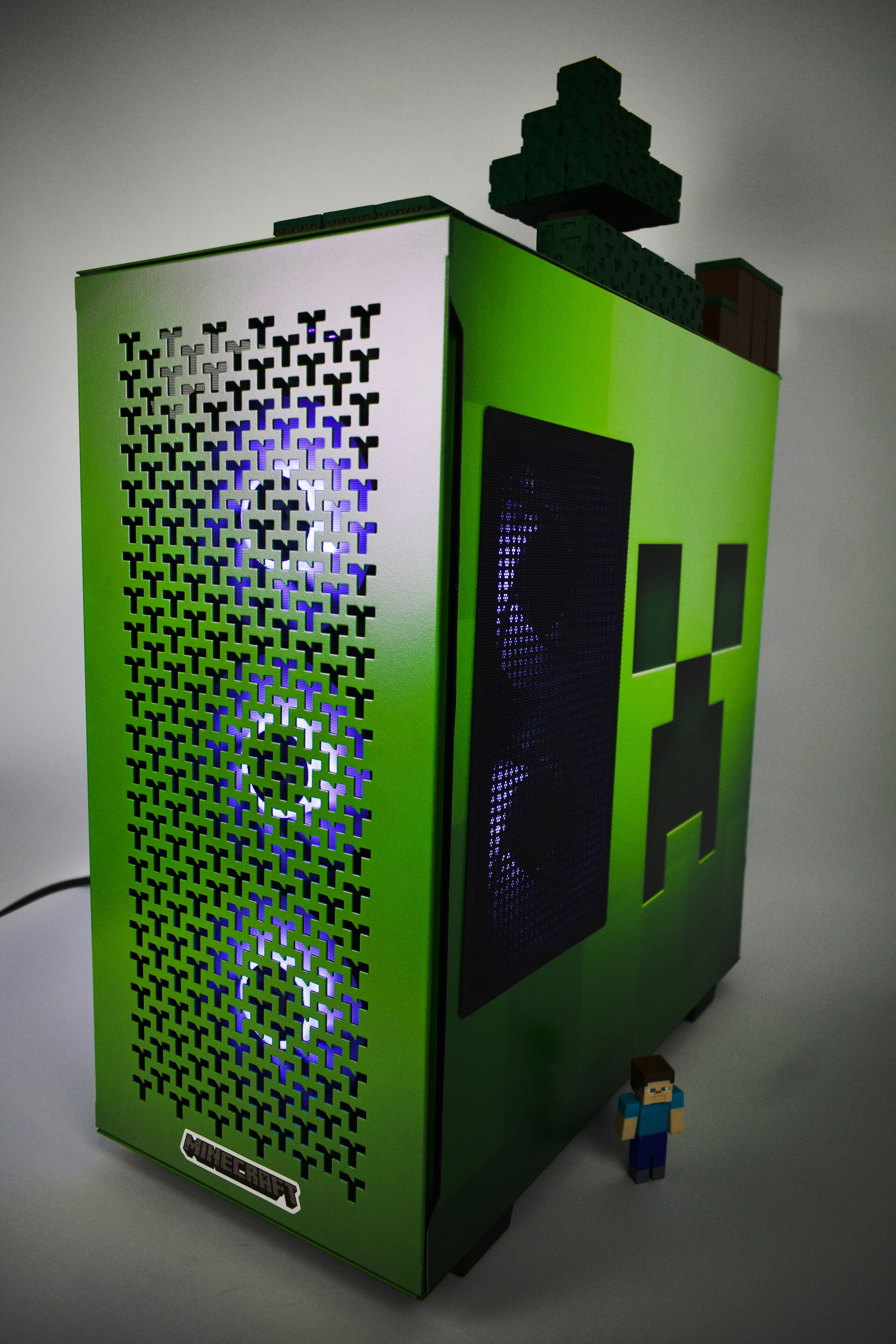 Minecraft Creeper/Ender Dragon. #BuildForLucas » builds.gg