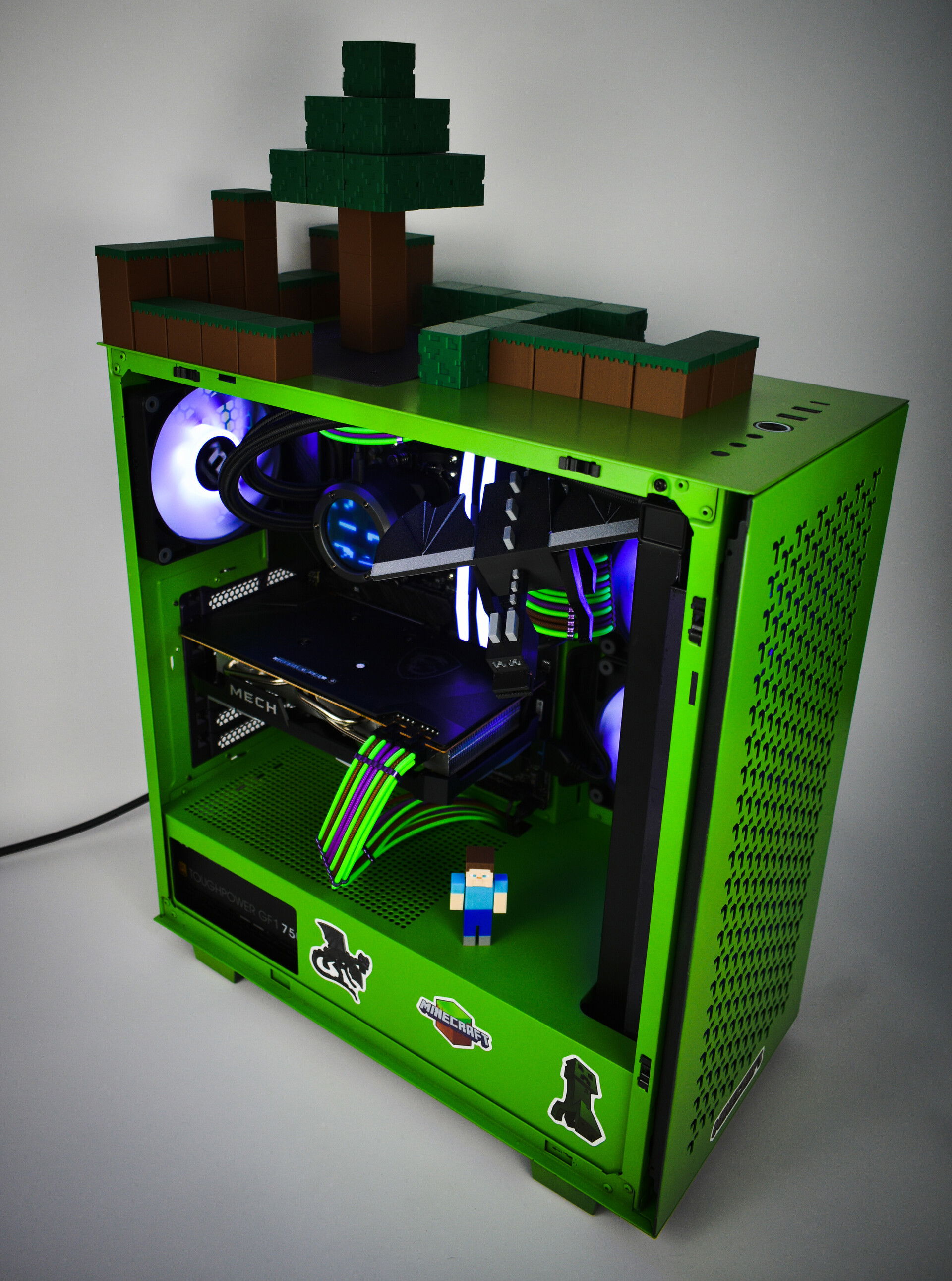 Minecraft Creeper/Ender Dragon. #BuildForLucas » builds.gg