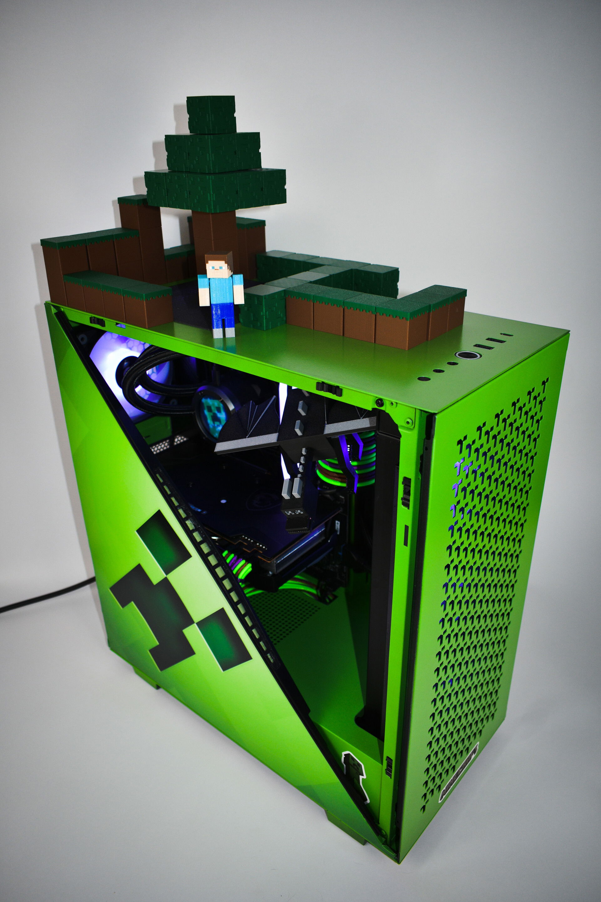 Minecraft Creeper/Ender Dragon. #BuildForLucas » builds.gg
