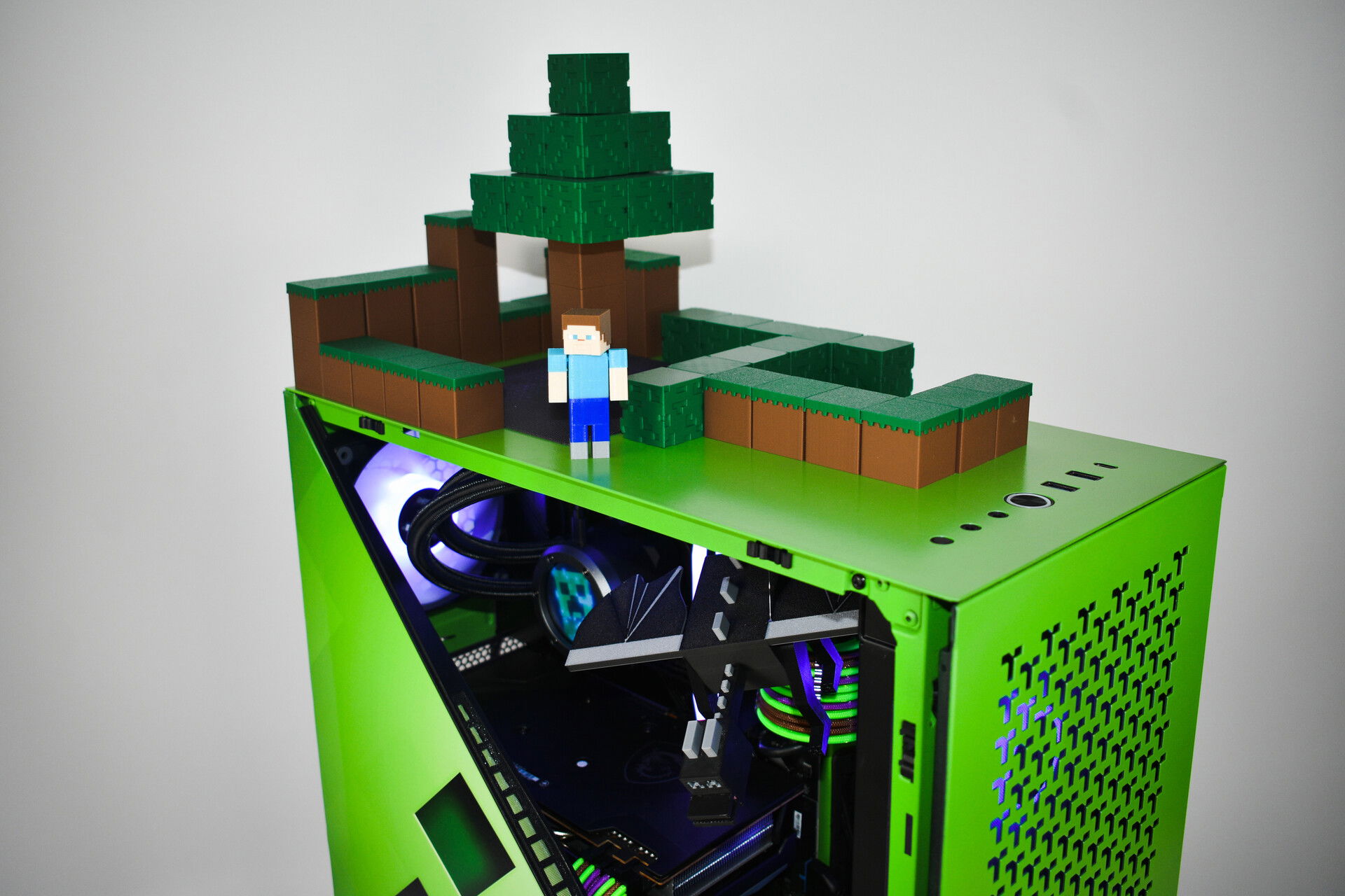 Minecraft Creeper/Ender Dragon. #BuildForLucas » builds.gg